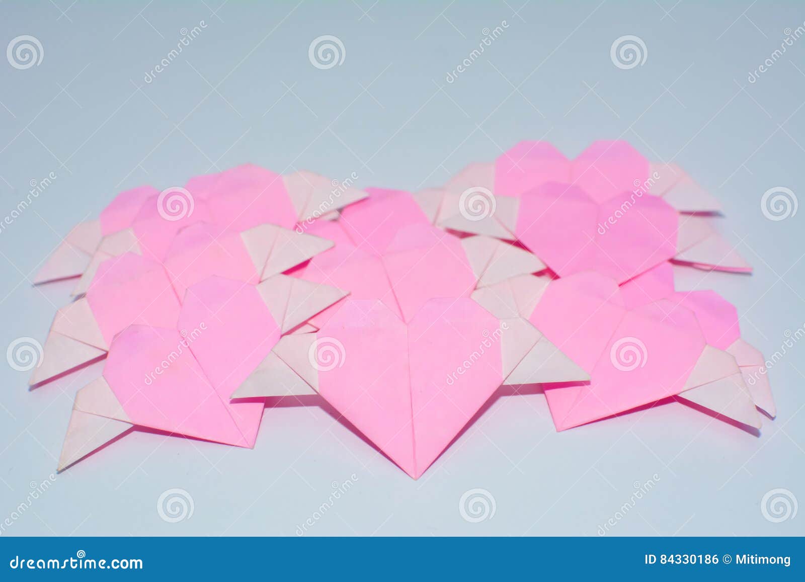 Heart-shaped fold stock photo. Image of heartshaped, symbol - 84330186