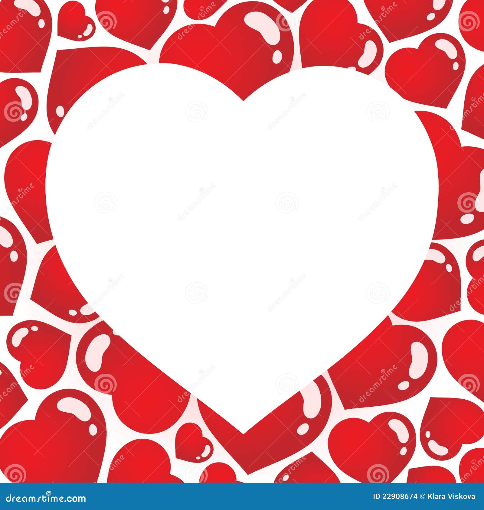 Heart shaped frame 1 stock vector. Illustration of ornamental - 22908674