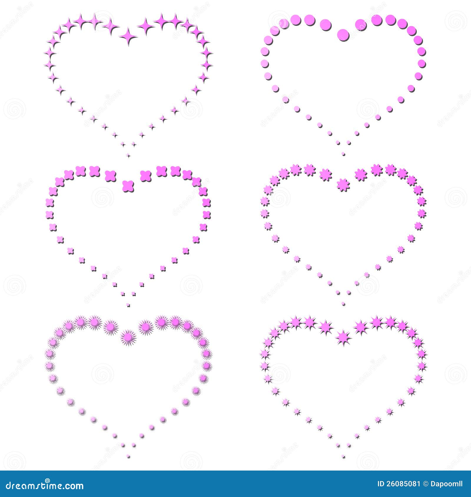 Heart Shaped Frame Stock Image - Image: 26085081