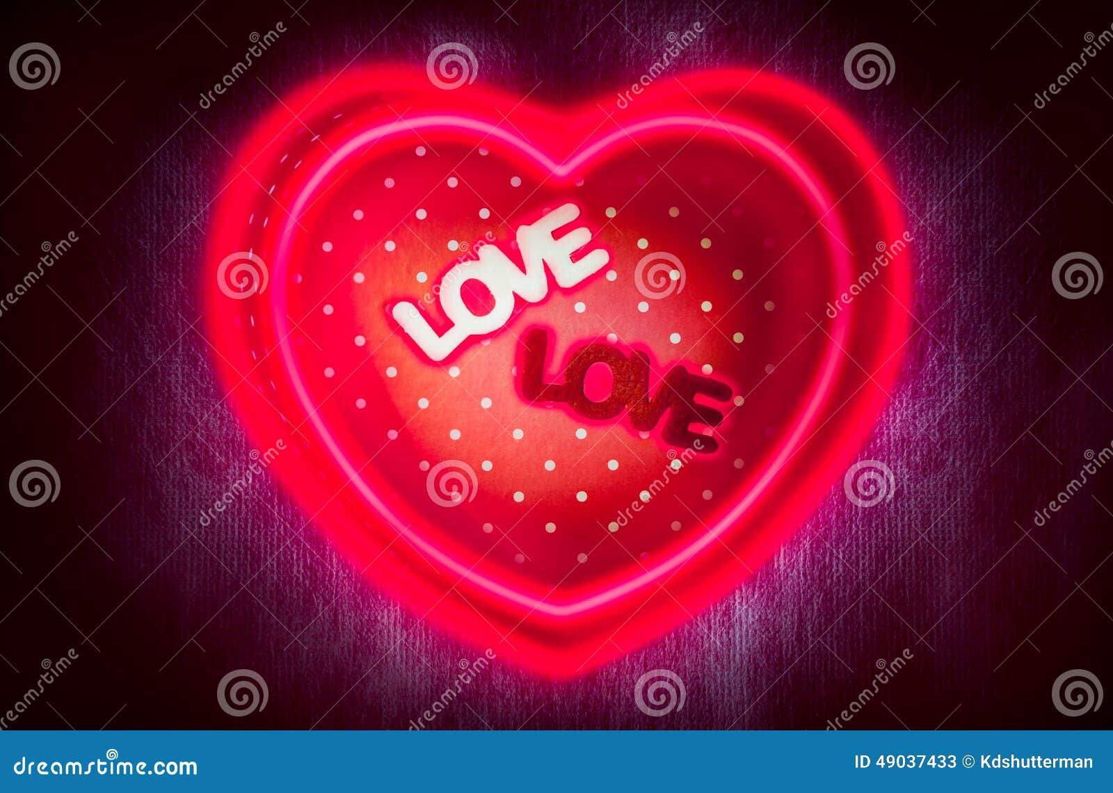 Heart-shaped Gift Box and Text LOVE Middle Box with Magic Hear Stock ...