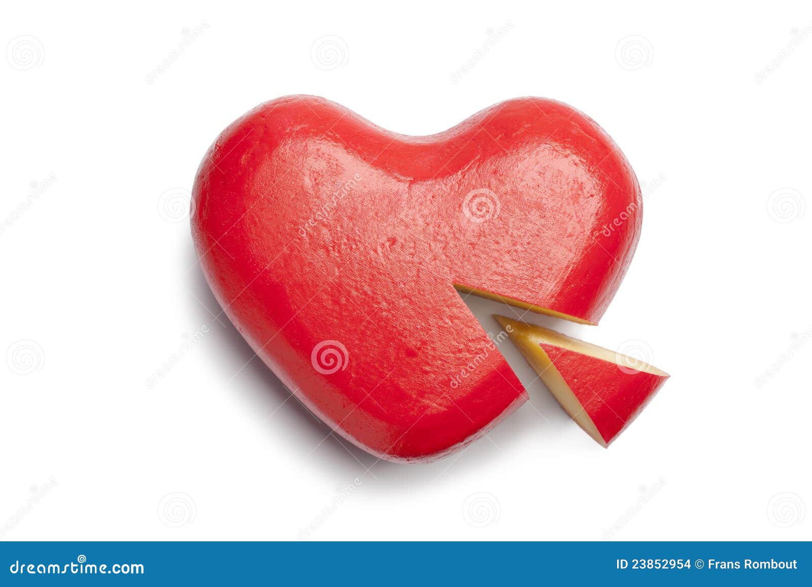 Heart shaped Gouda cheese stock photo. Image of shaped - 23852954