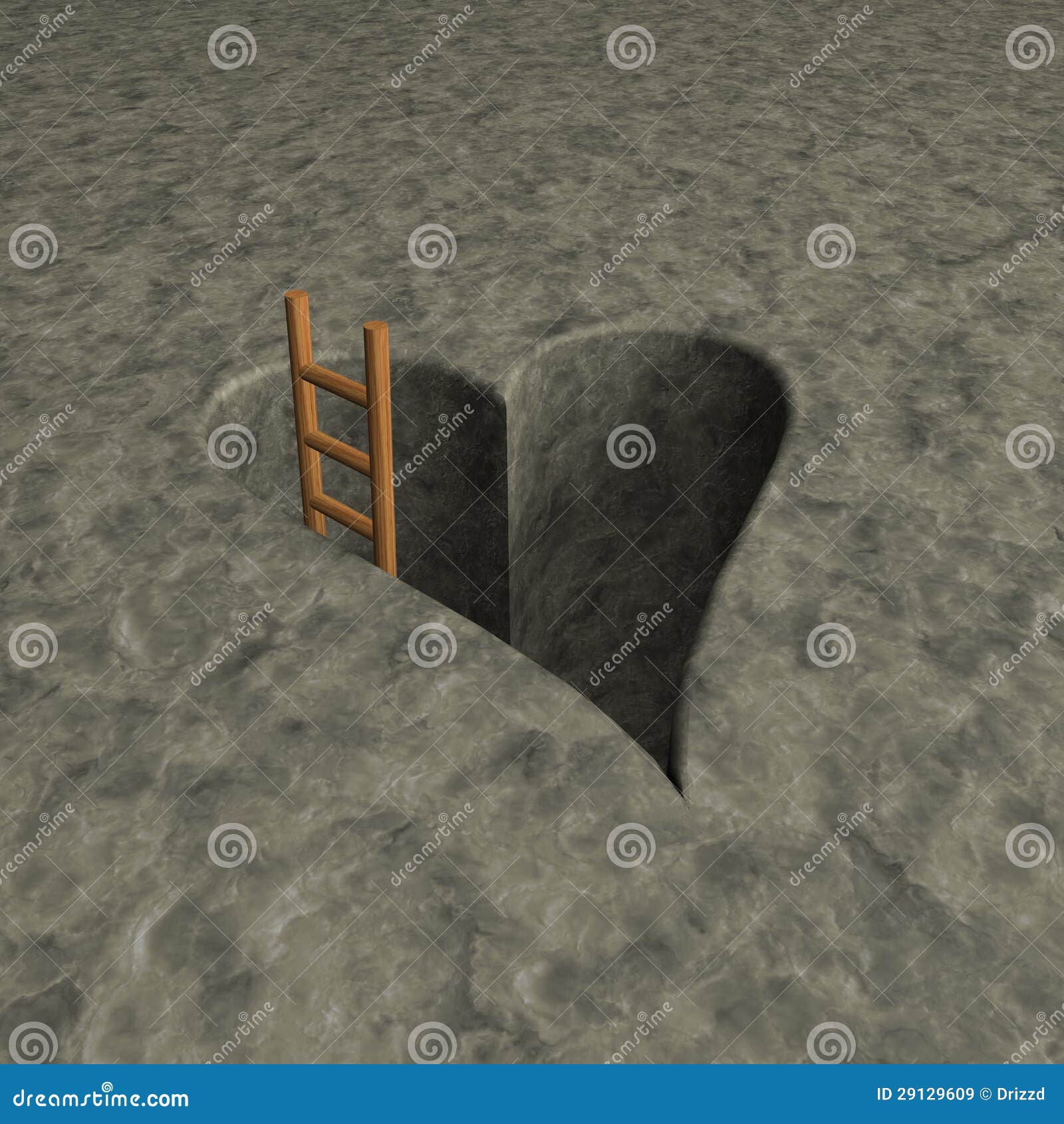 Heart Ladder Cartoon Vector | CartoonDealer.com #34960041