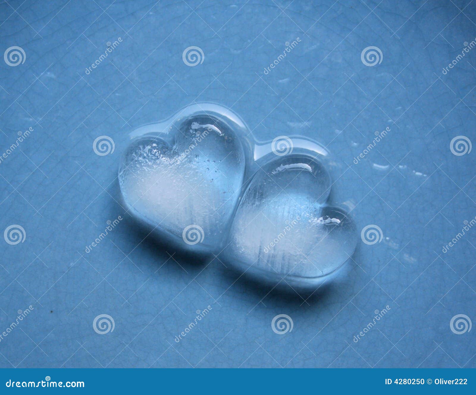 Heart-shaped ice pieces stock photo. Image of colour, pieces - 4280250