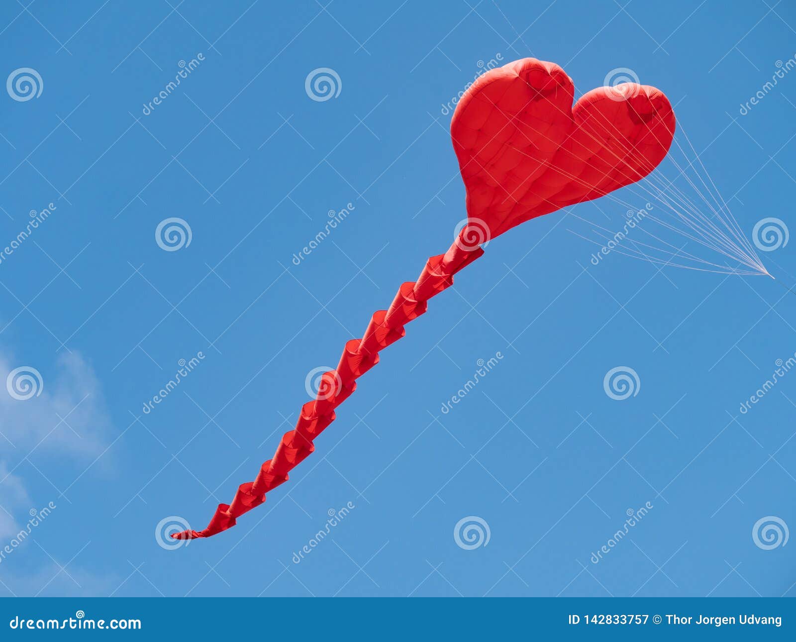 Heart shaped kite stock image. Image of valentine, kite - 142833757