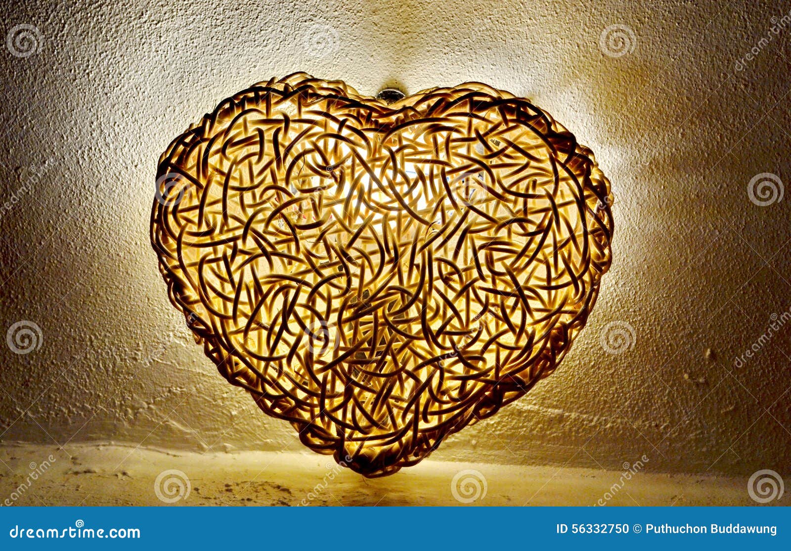 Heart-shaped lamps stock photo. Image of delicatessen - 56332750