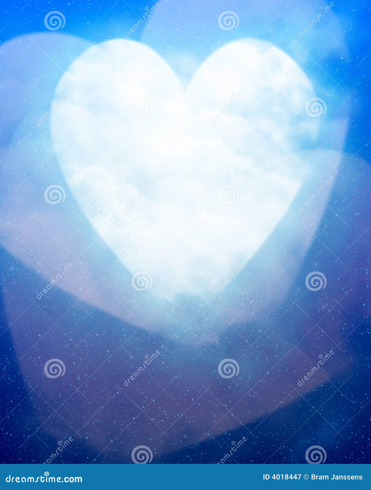 Heart shaped moon stock illustration. Illustration of heart - 4018447