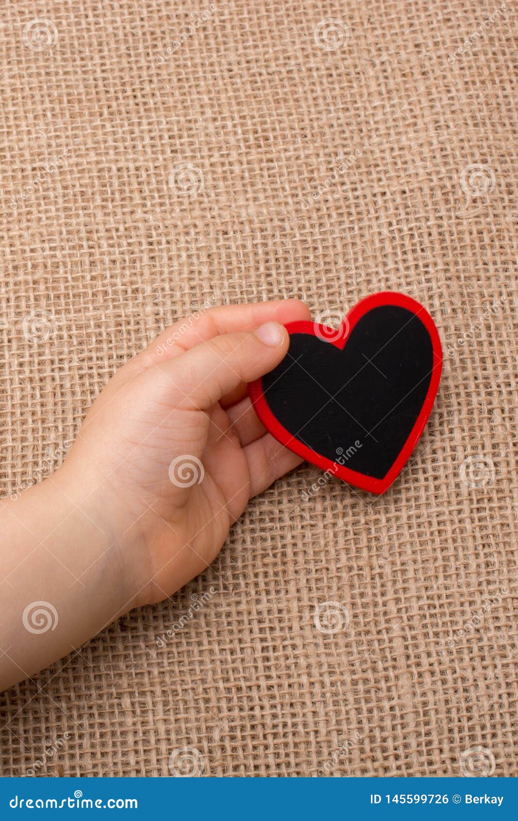 Heart Shaped Object in Hand Stock Photo - Image of romance, holding ...