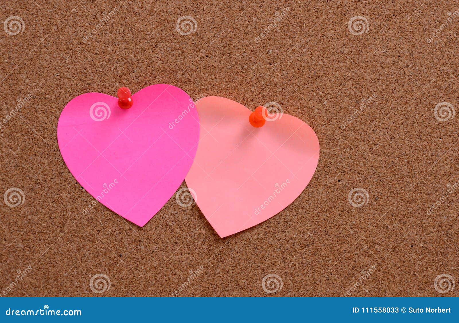 Heart Shaped Paper Notes with Envelope Stock Image - Image of love ...