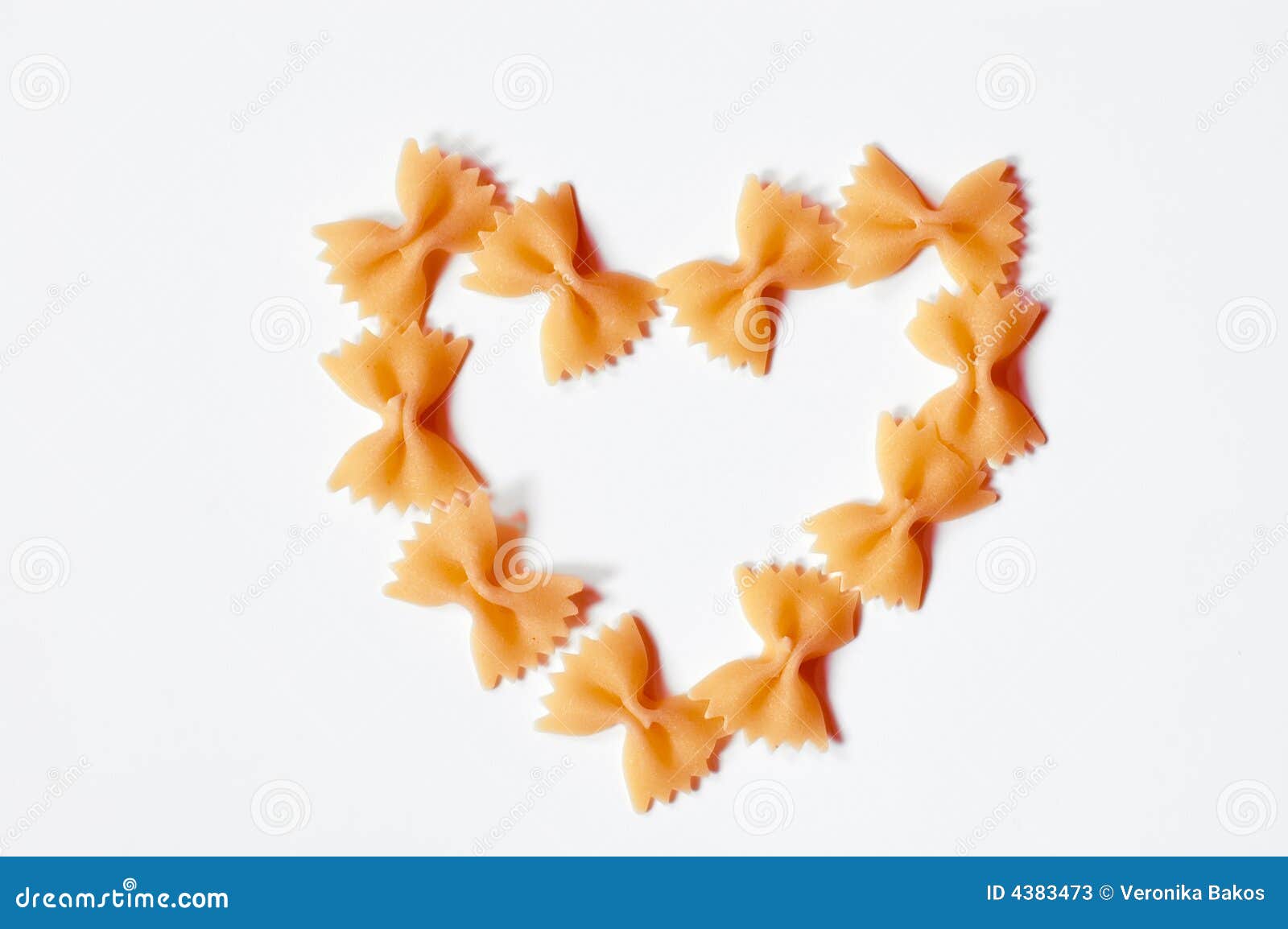 Heart shaped pasta stock image. Image of cook, gourmet - 4383473