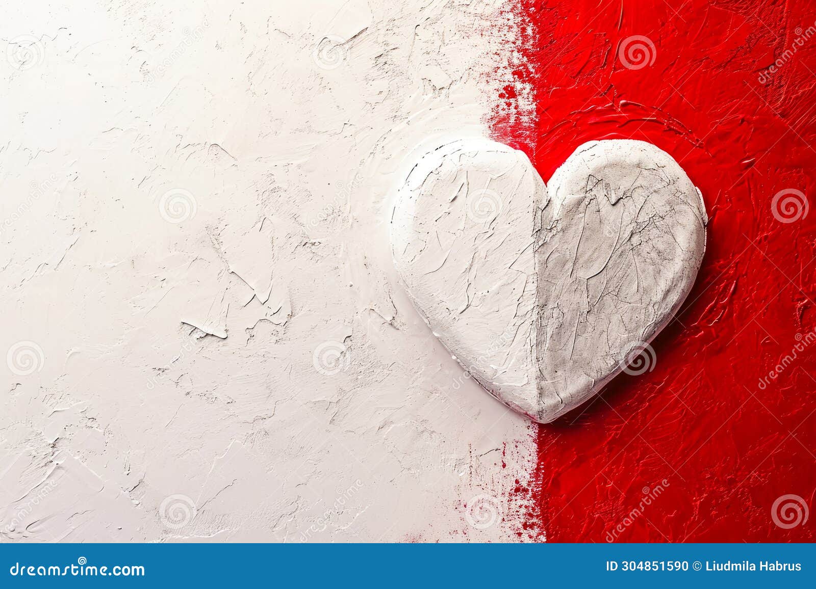Heart-shaped Pattern with a Red and White Color Scheme Stock Photo ...
