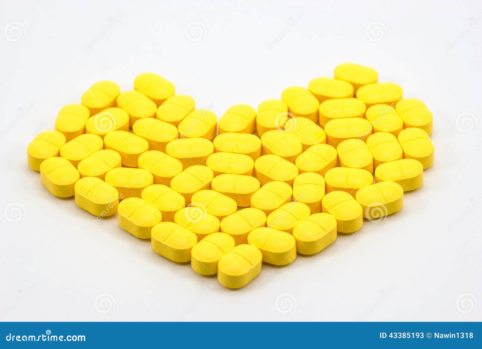Heart shaped pill stock image. Image of isolated, pain - 43385193