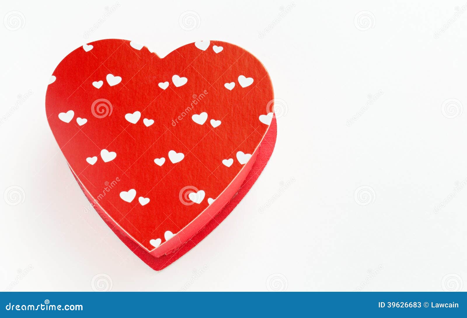 Heart Shaped Red Box stock image. Image of white, cardboard - 39626683