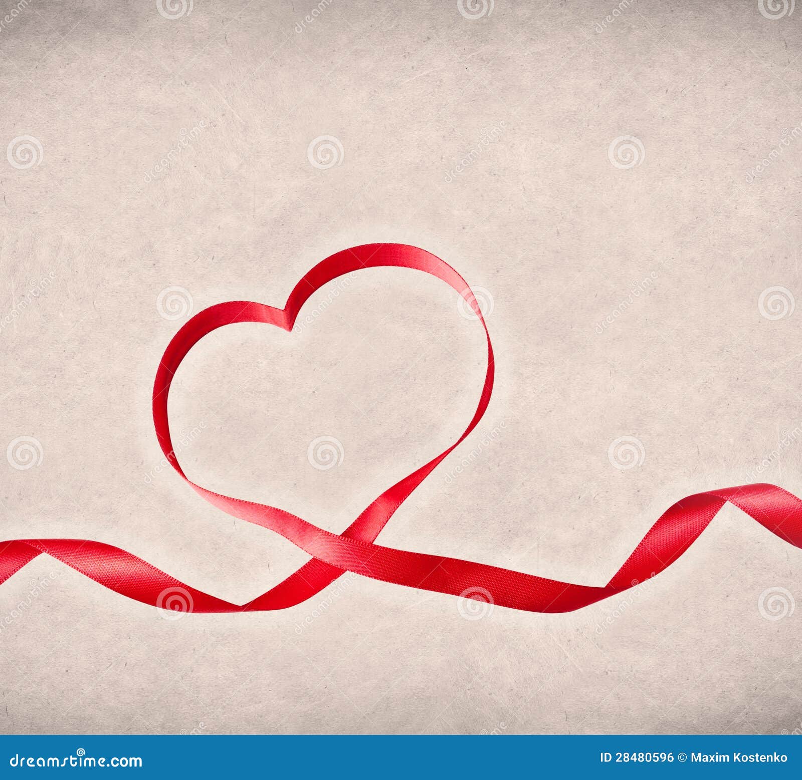Heart shaped ribbon stock photo. Image of shape, template - 28480596