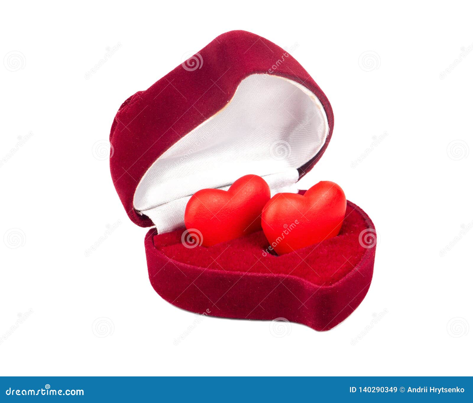 Heart-shaped ring box stock image. Image of celebration - 140290349