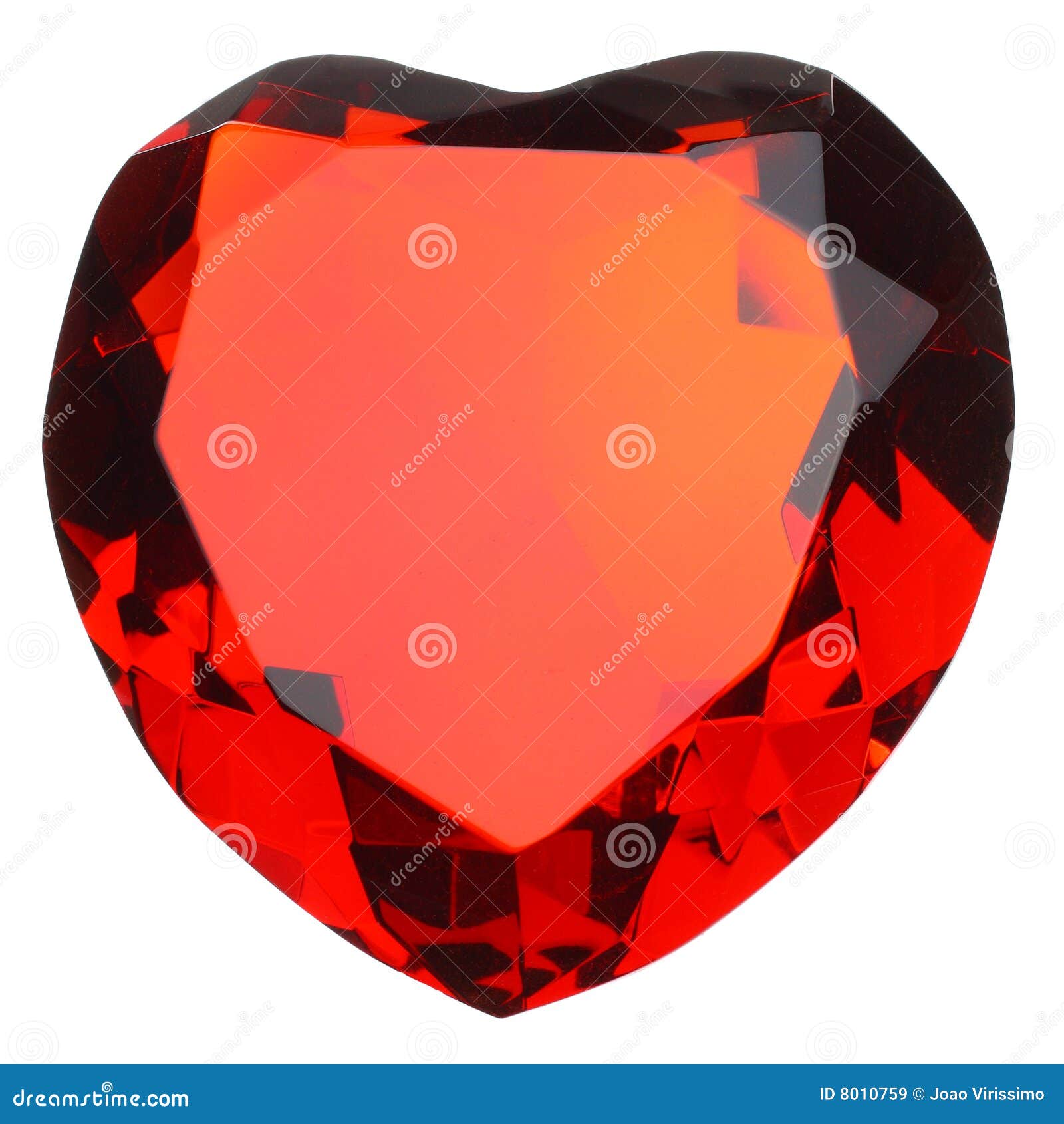 Heart Shaped Ruby Gemstone stock image. Image of love - 8010759