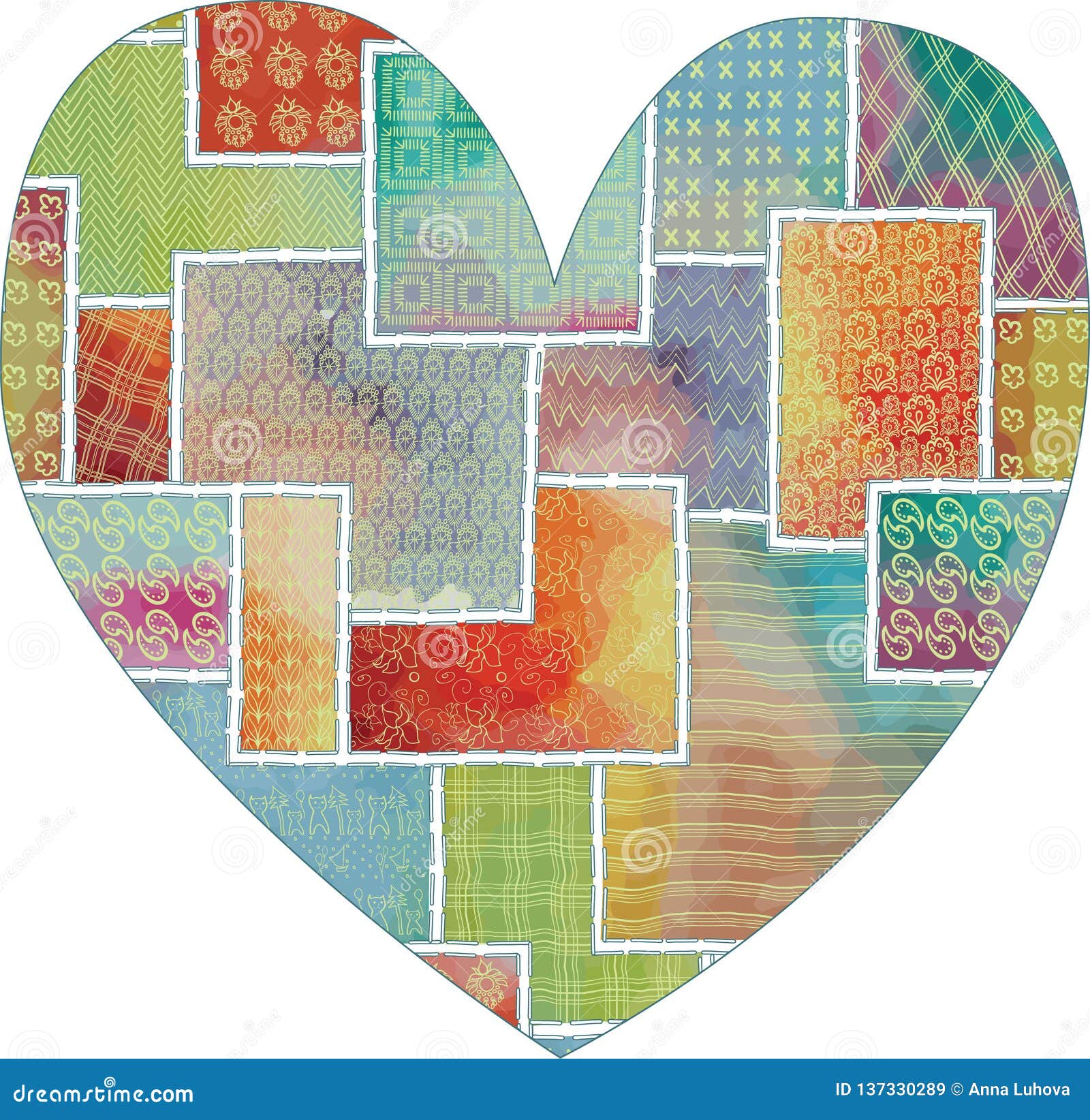 Heart Shaped Scroll Pattern Stock Vector - Illustration of crafts ...