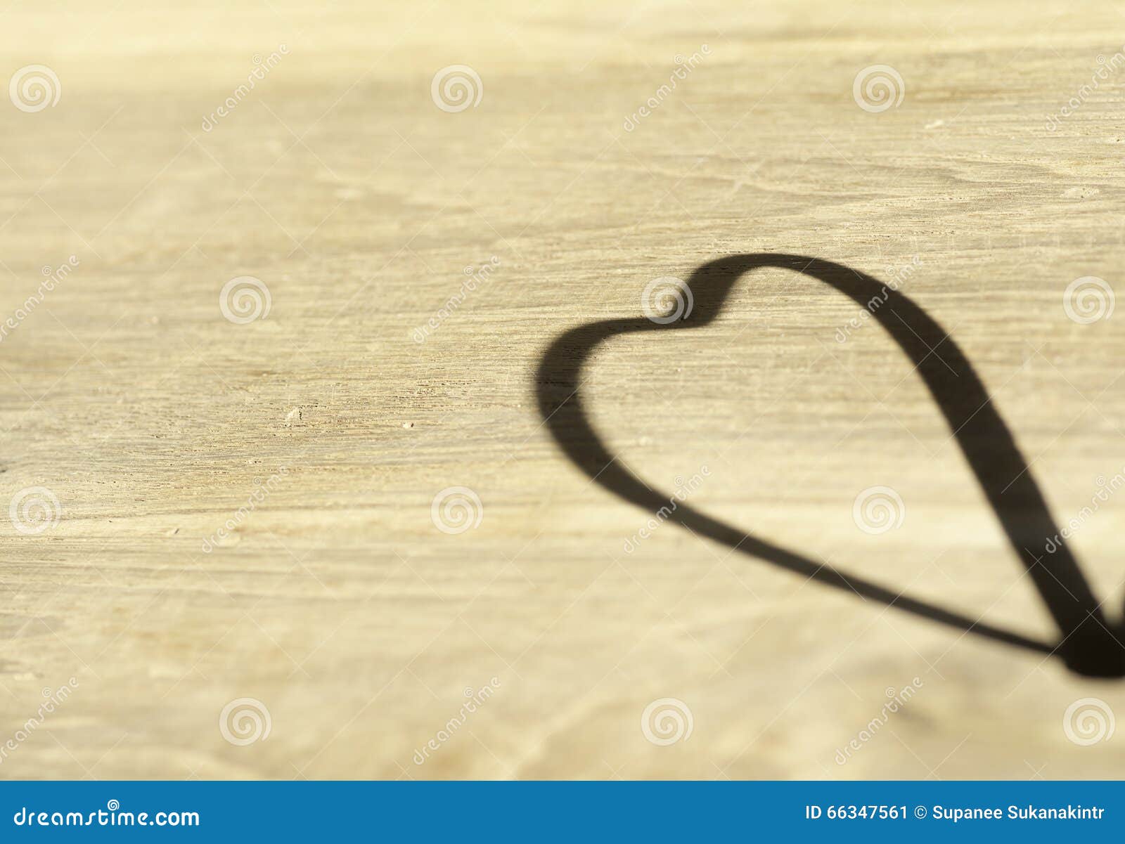 Heart-shaped Shadow on the Wooden Floor. Stock Image - Image of dream ...
