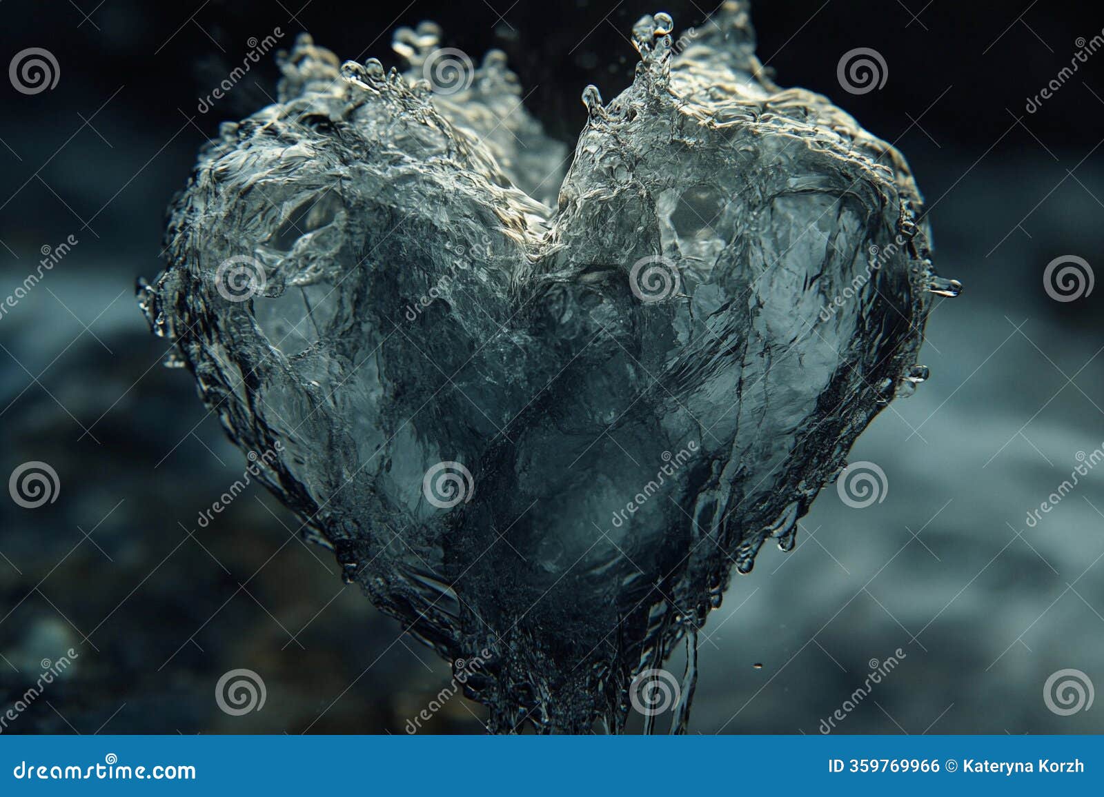 Heart-shaped Splash of Water Creates Beautiful and Dynamic Visual ...