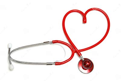 Heart Shaped Stethoscope stock image. Image of medical - 17015127