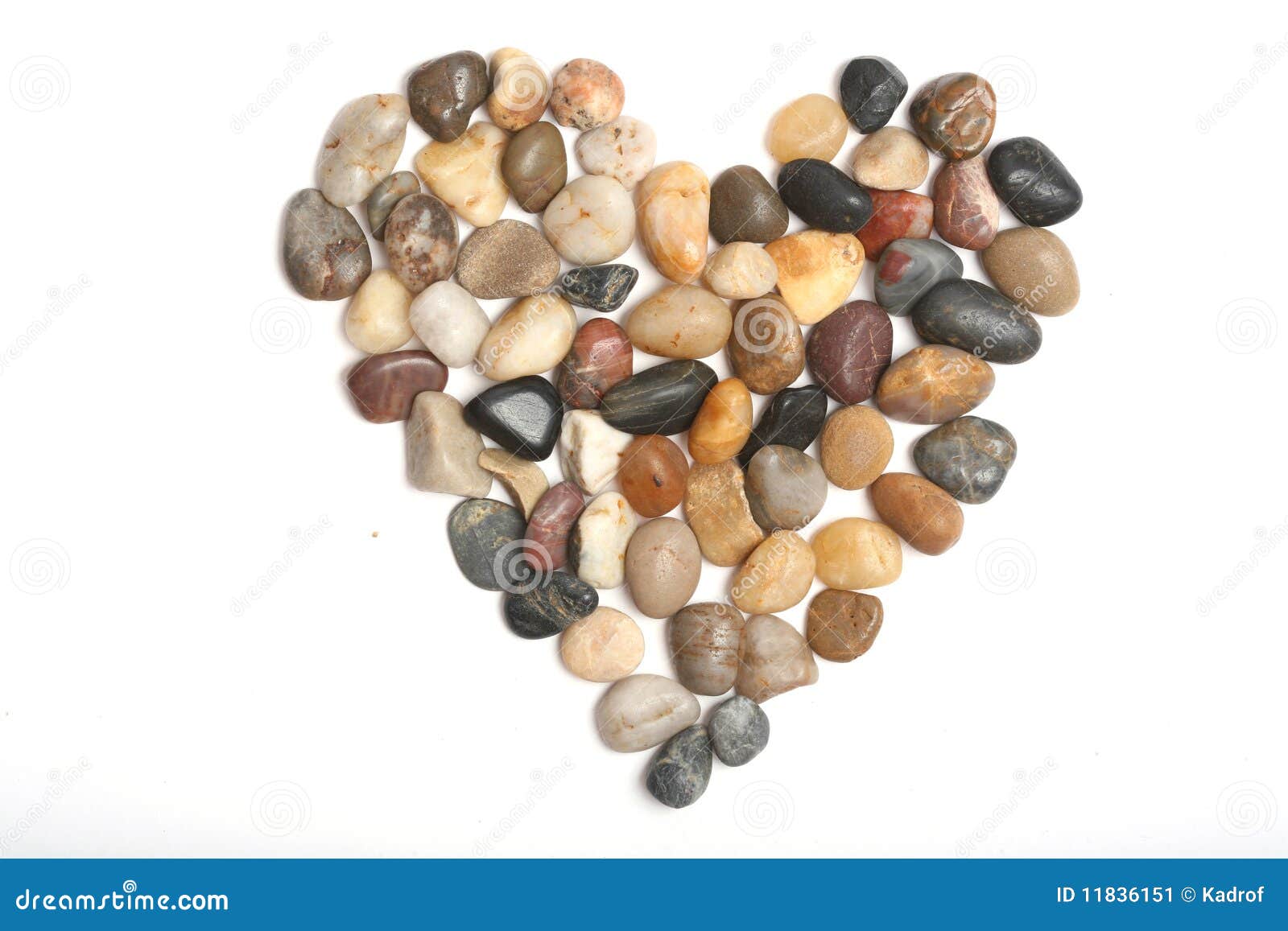 Heart shaped stones stock image. Image of variation, multicolored ...