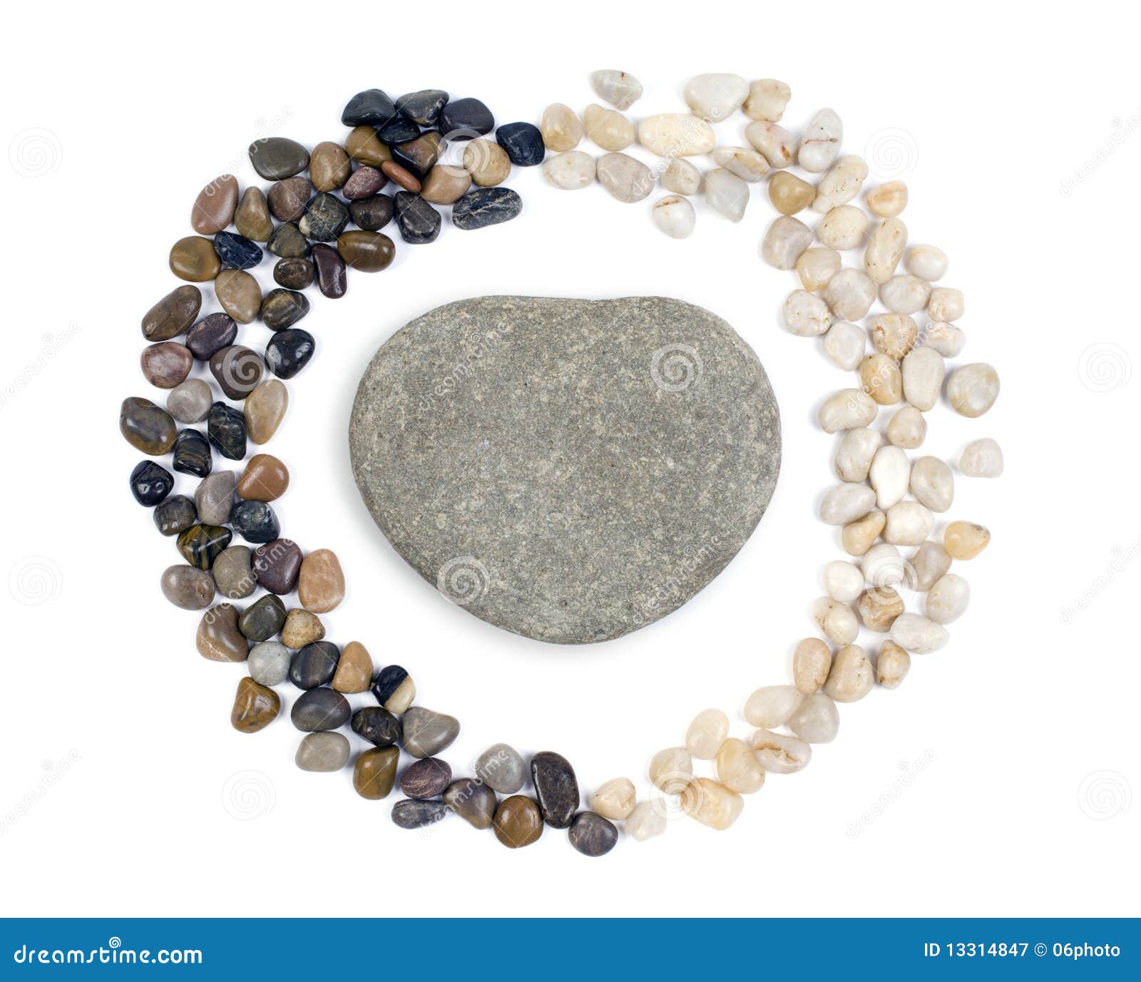 Heart shaped stones stock image. Image of stone, pebble - 13314847