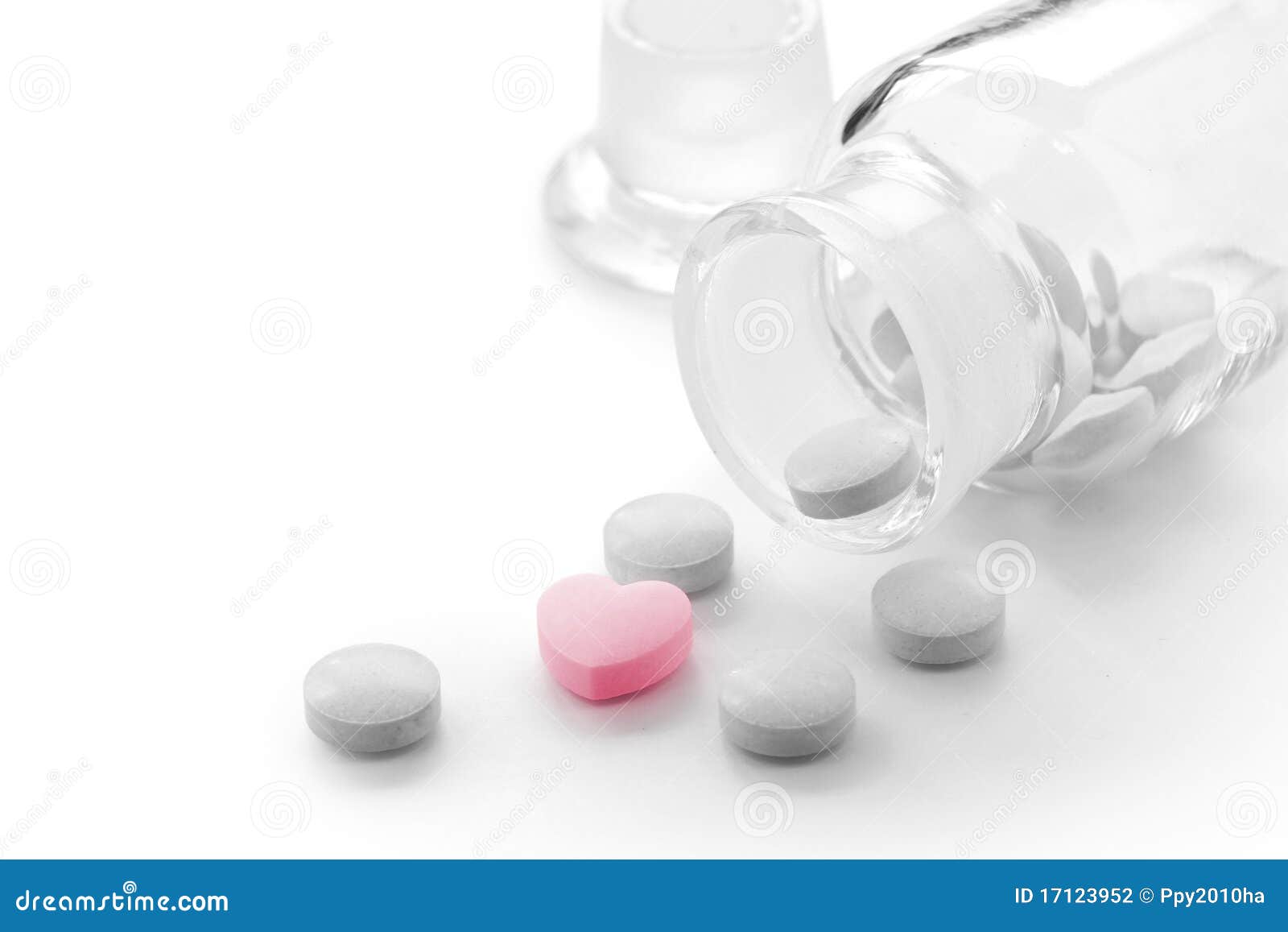 Heart shaped tablet stock photo. Image of shaped, supplement - 17123952