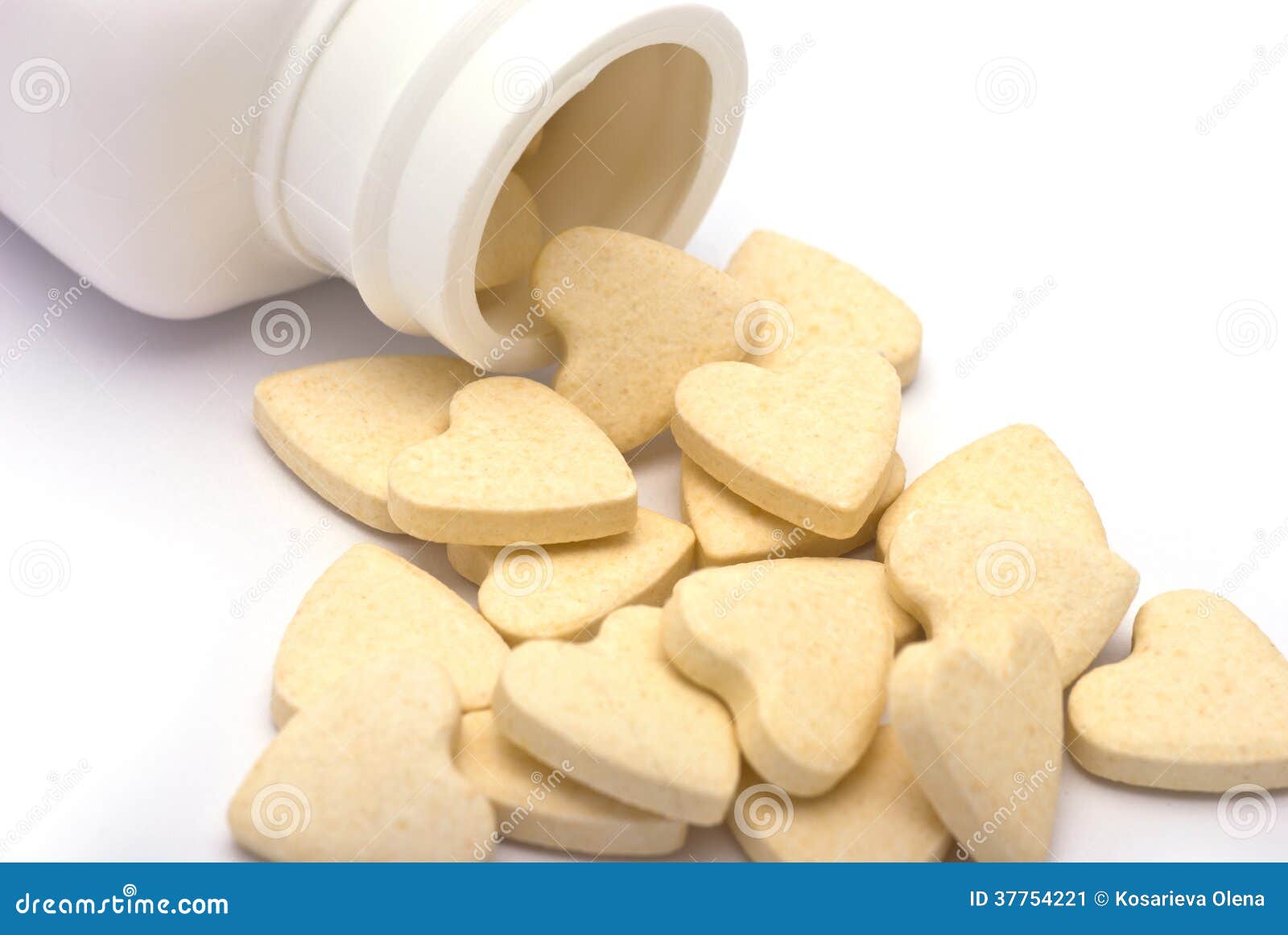 Heart-shaped Tablets stock image. Image of tablet, clinic - 37754221