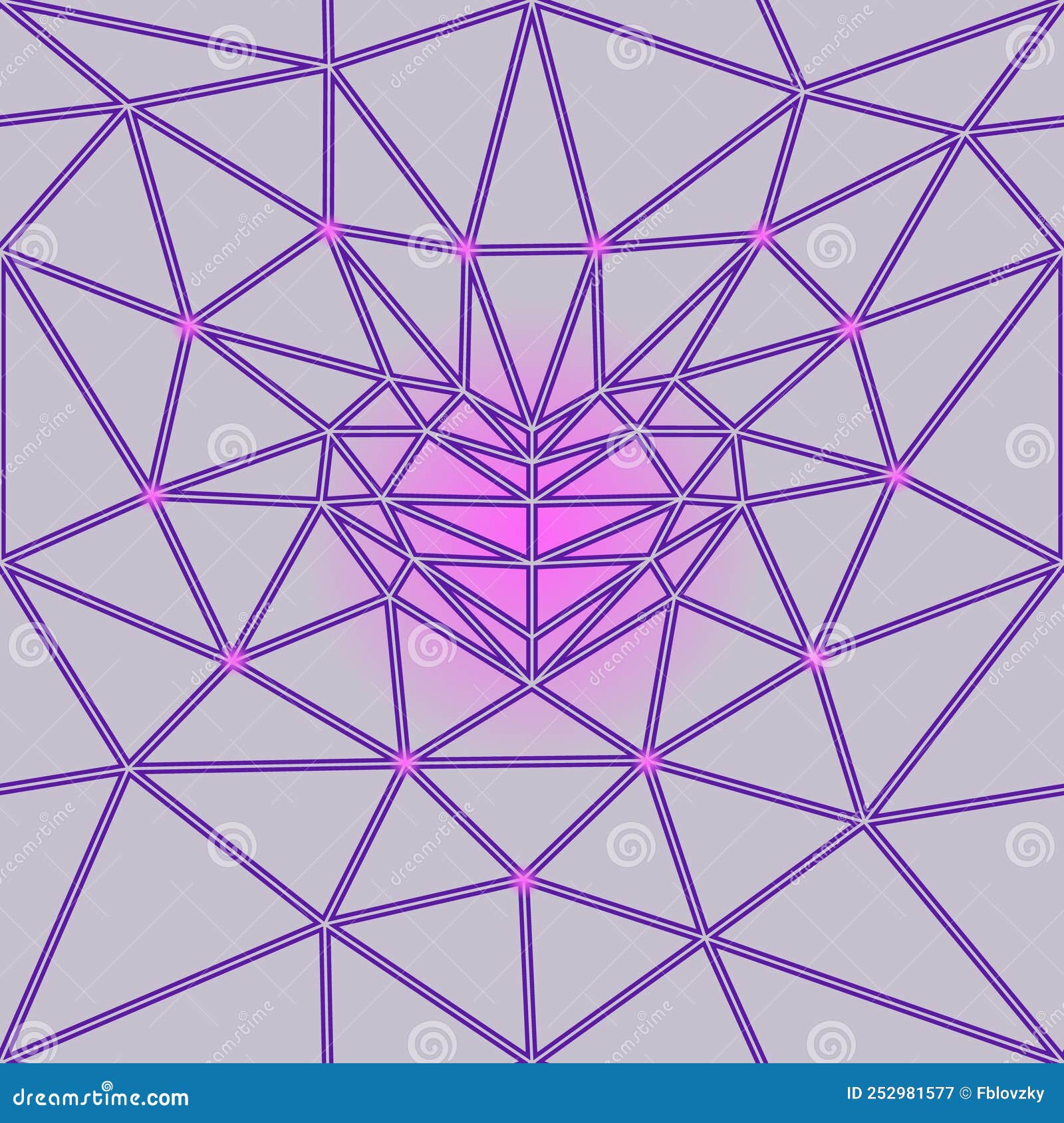 Heart shaped triangle mesh stock vector. Illustration of heart - 252981577