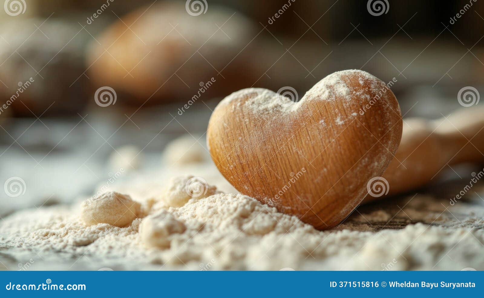 Flour For Baking Concept. Farm Organic Food. Hand Drawn Sketch Vintage ...