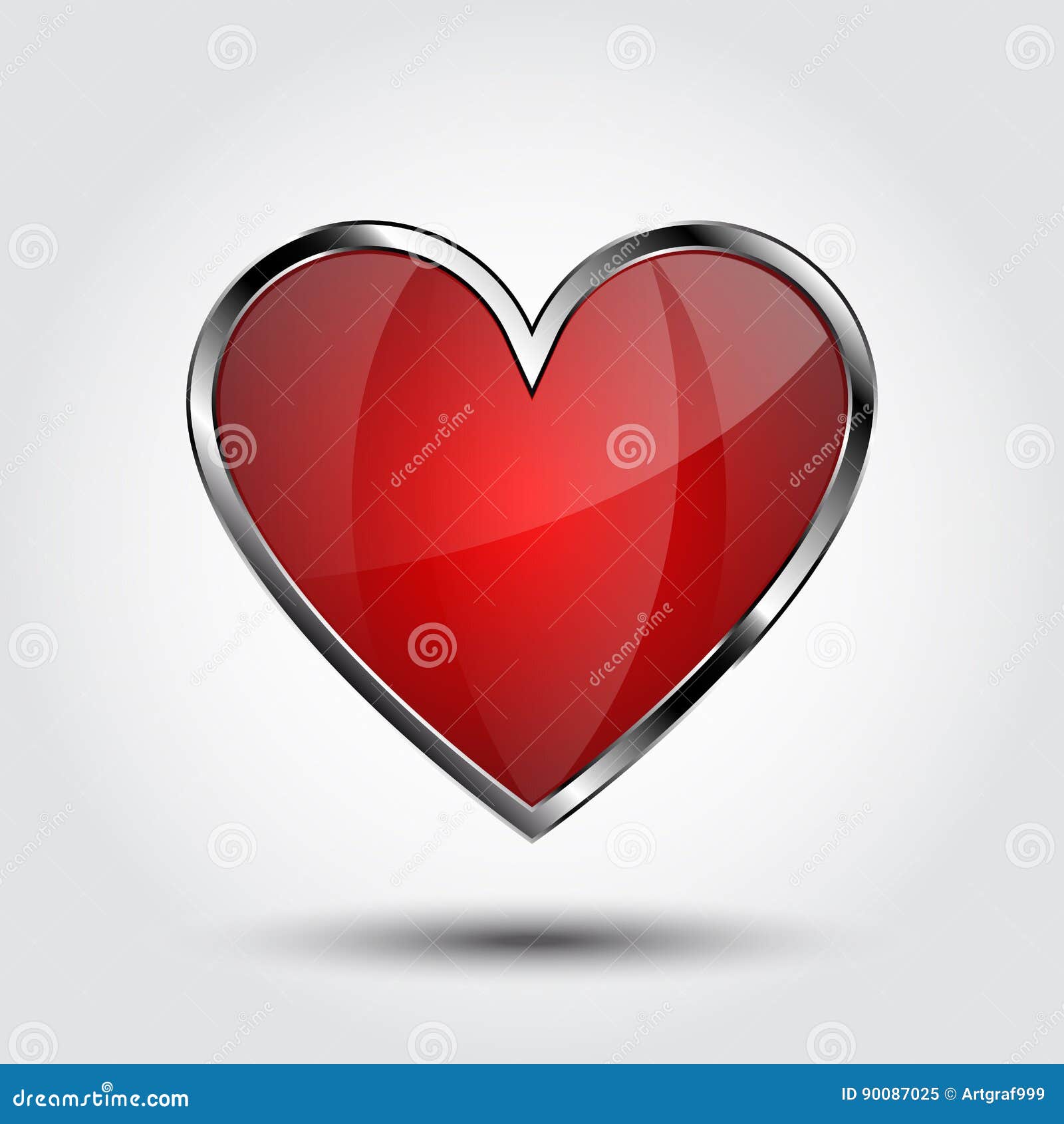 Heart shield stock illustration. Illustration of valentine - 90087025