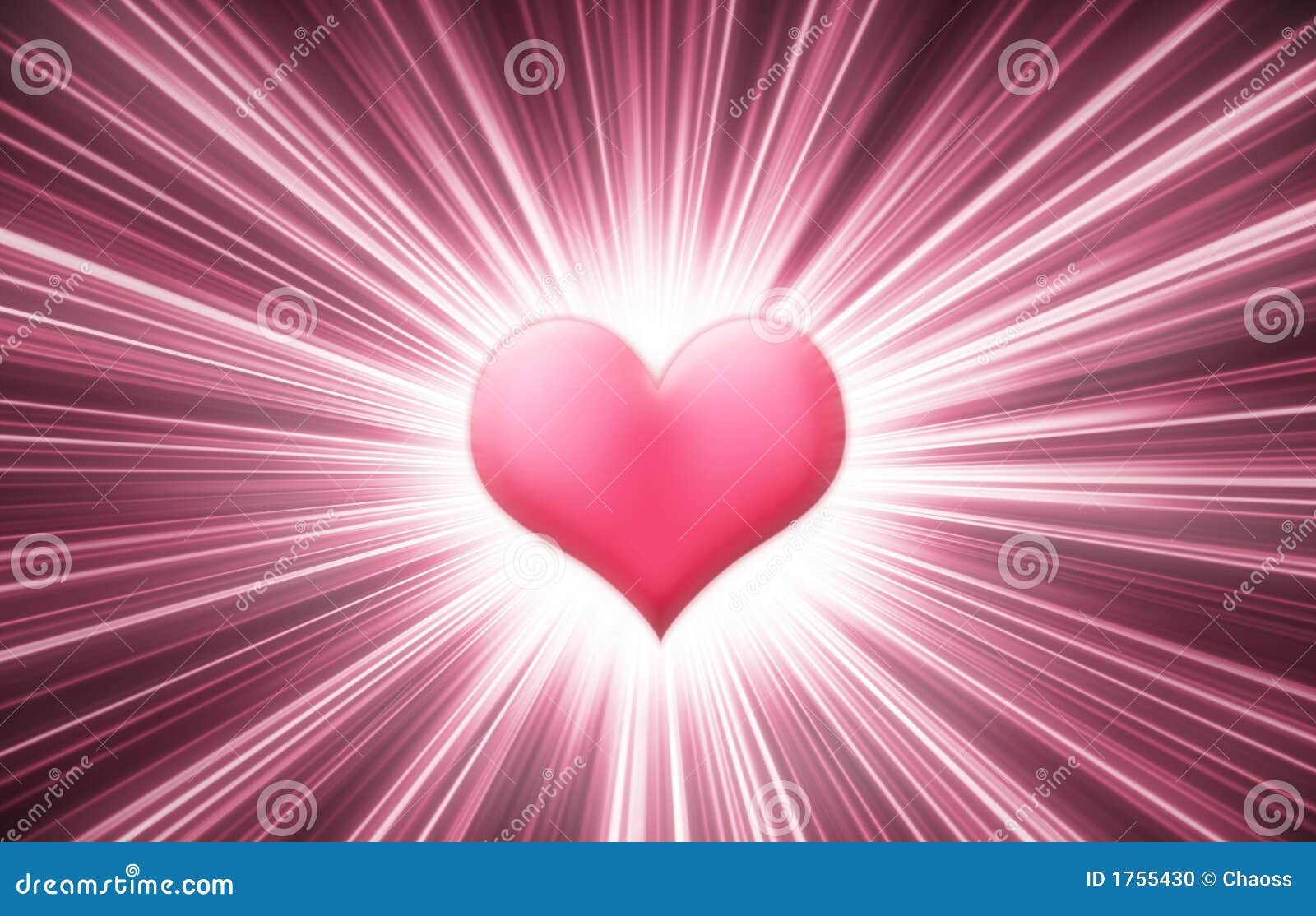 Heart shine stock illustration. Illustration of card, romantic - 1755430