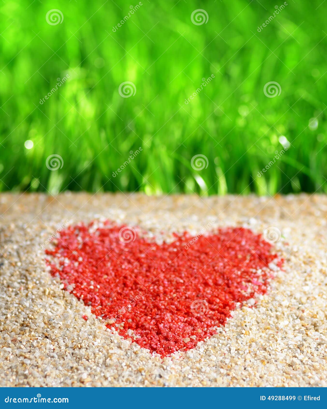 Heart Sign on Nature Background Stock Image - Image of macro, heart ...