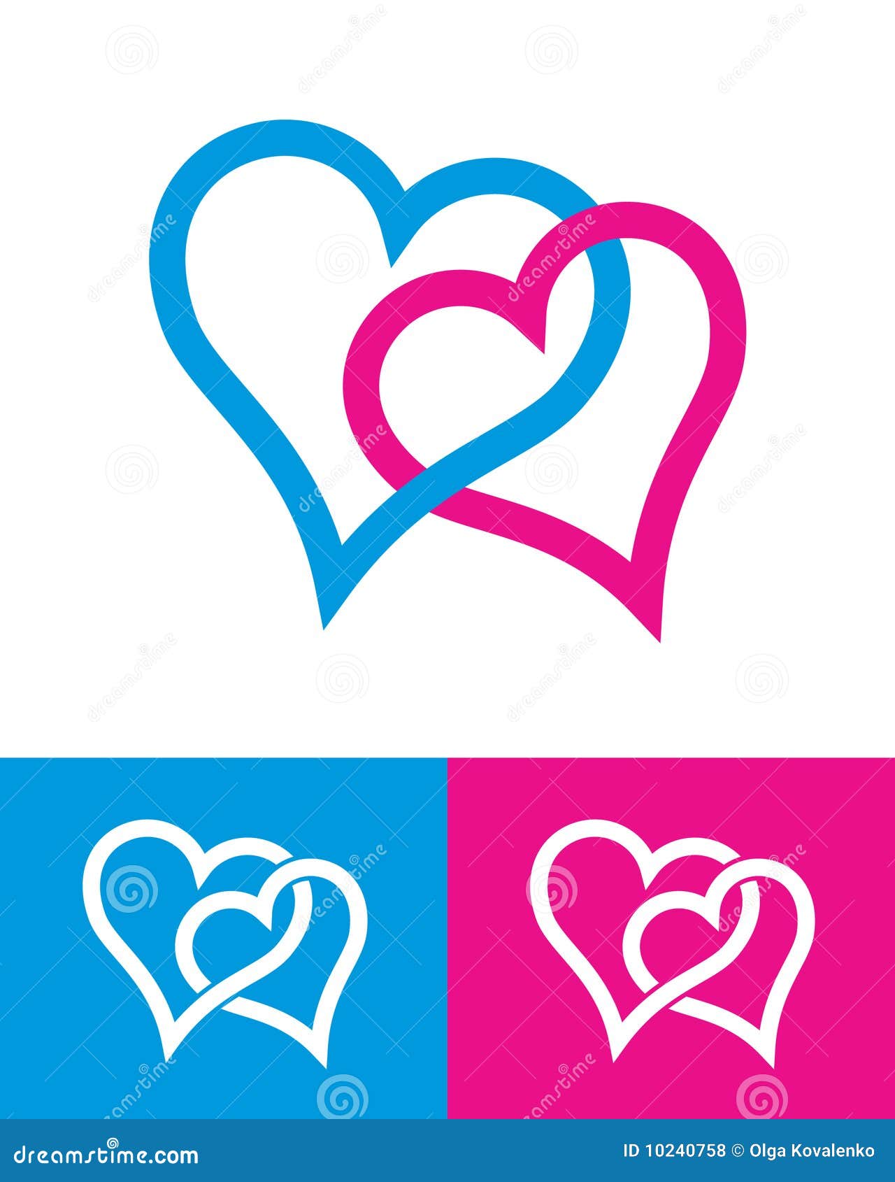 Heart signs stock vector. Illustration of inspiration - 10240758