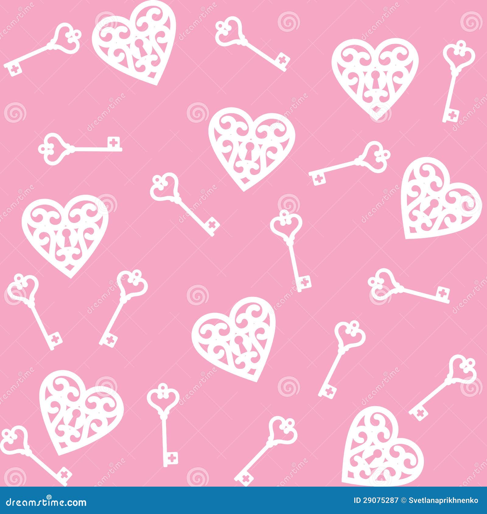 Heart and skeleton key stock vector. Illustration of loving - 29075287