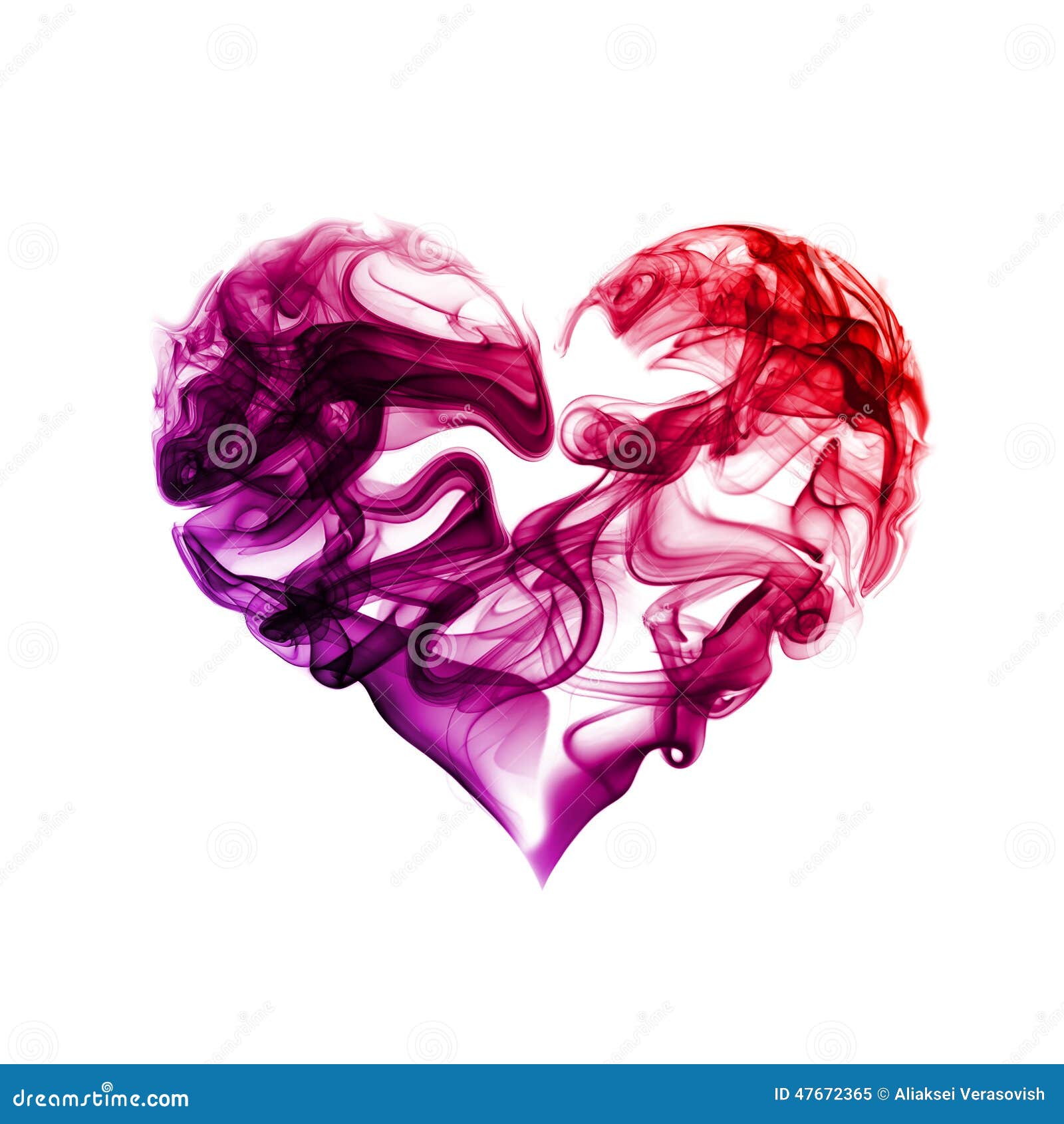 Heart of smoke stock image. Image of arts, heart, concepts - 47672365