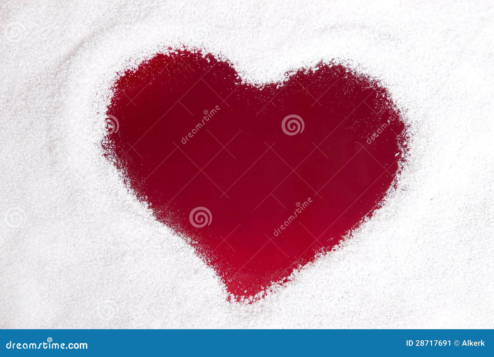 Heart on snowy window stock image. Image of white, window - 28717691