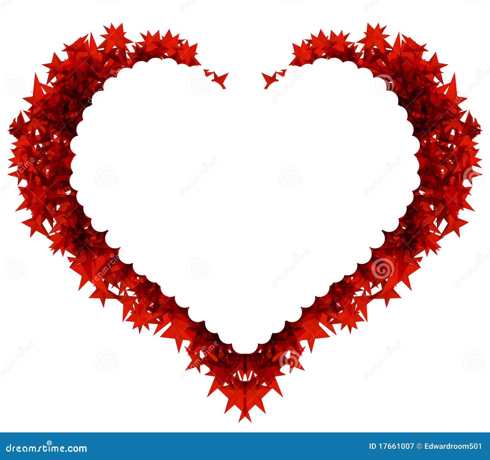 Heart Spiky Sharp.Super Happy Stock Illustration - Illustration of ...