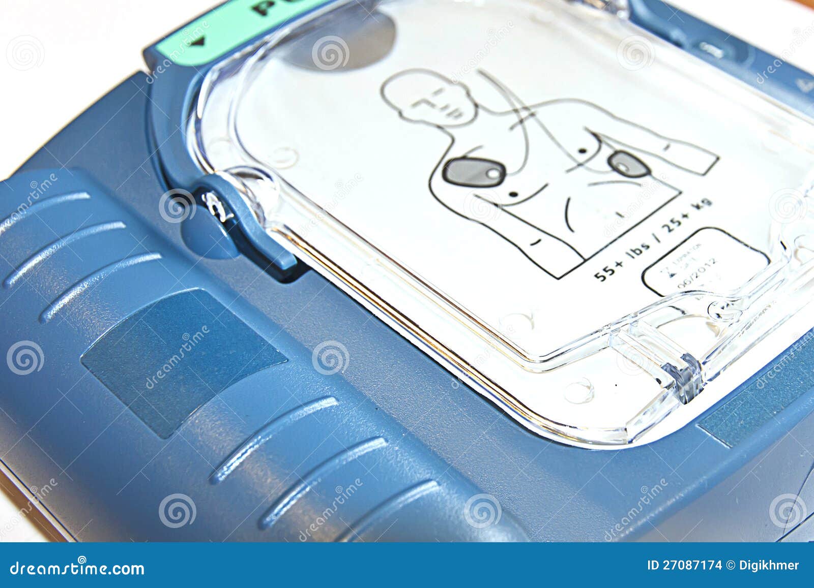 Heart Start Defibrillator stock photo. Image of automated - 27087174
