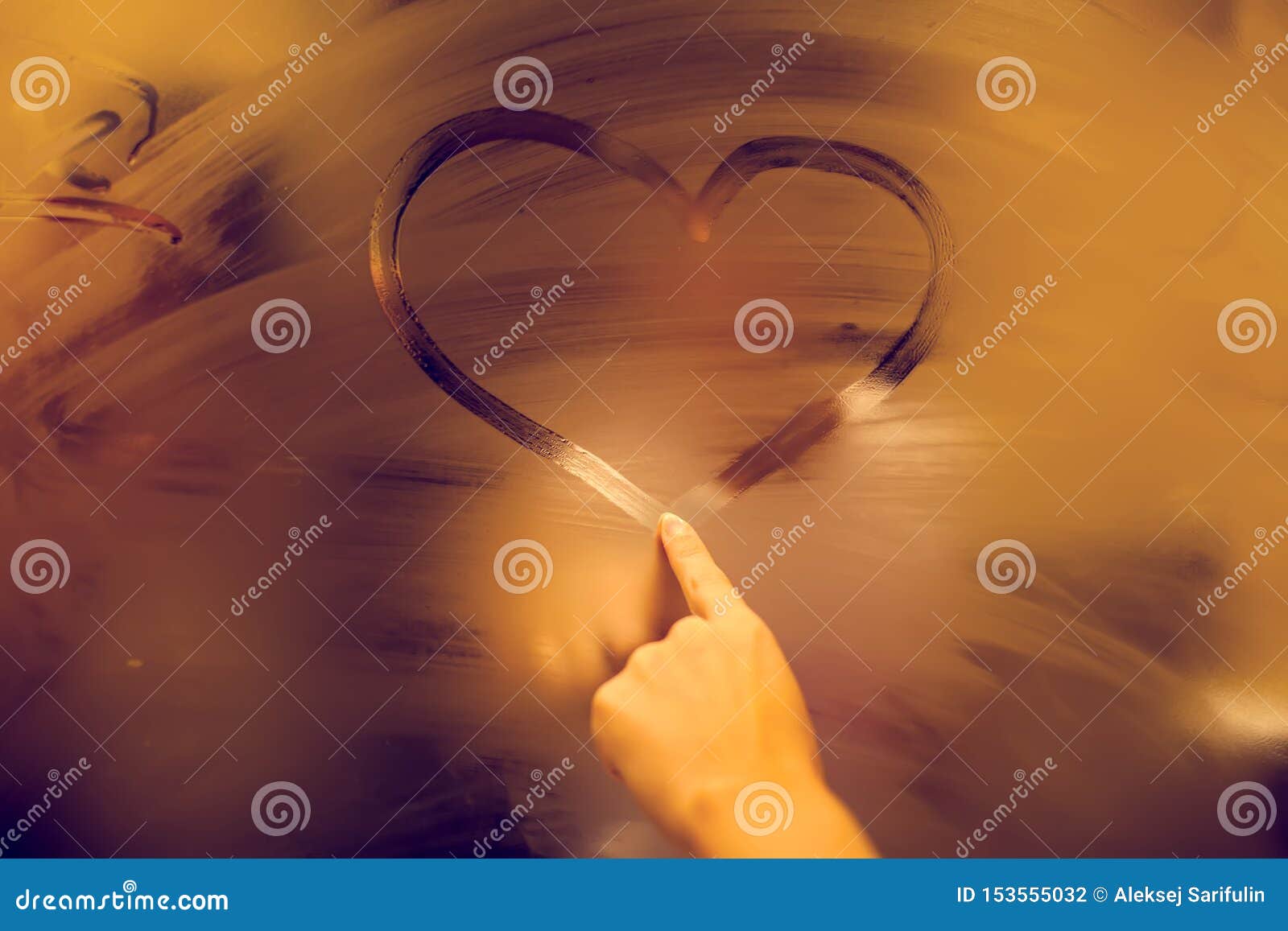 Heart on Steamed Up Mirror in the Bathroom Stock Photo - Image of foggy ...
