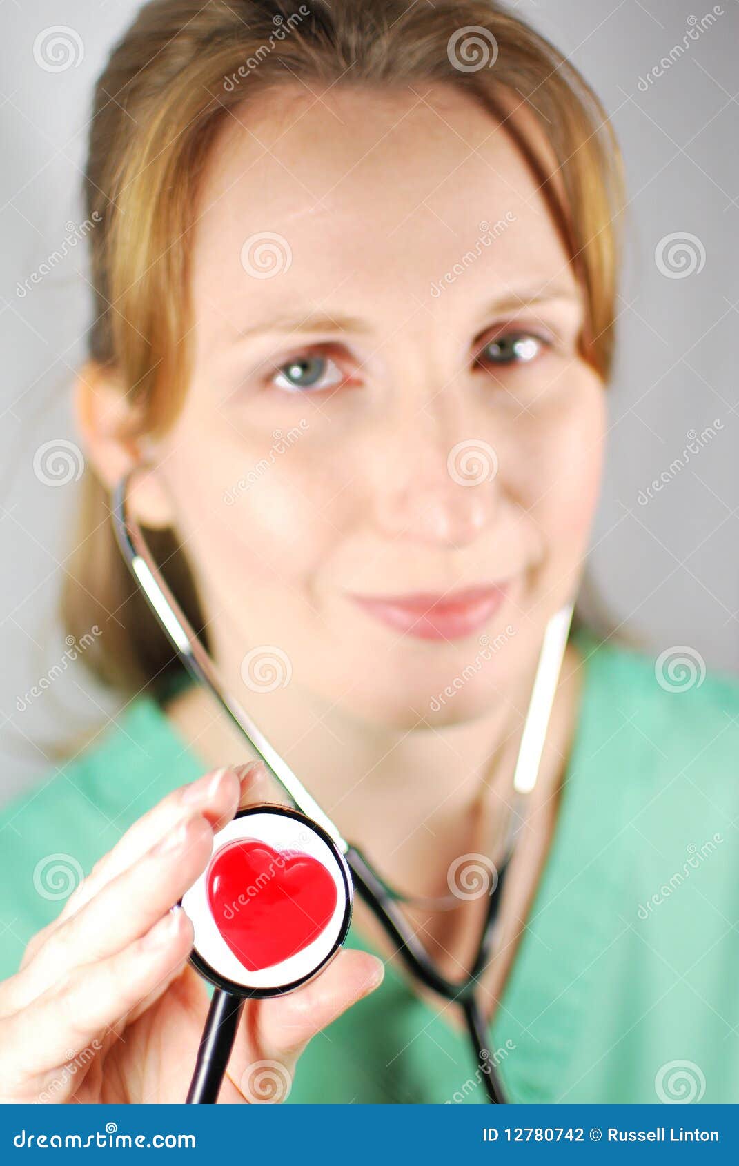 Heart Stethescope with Clipping Path Stock Photo - Image of laboratory ...