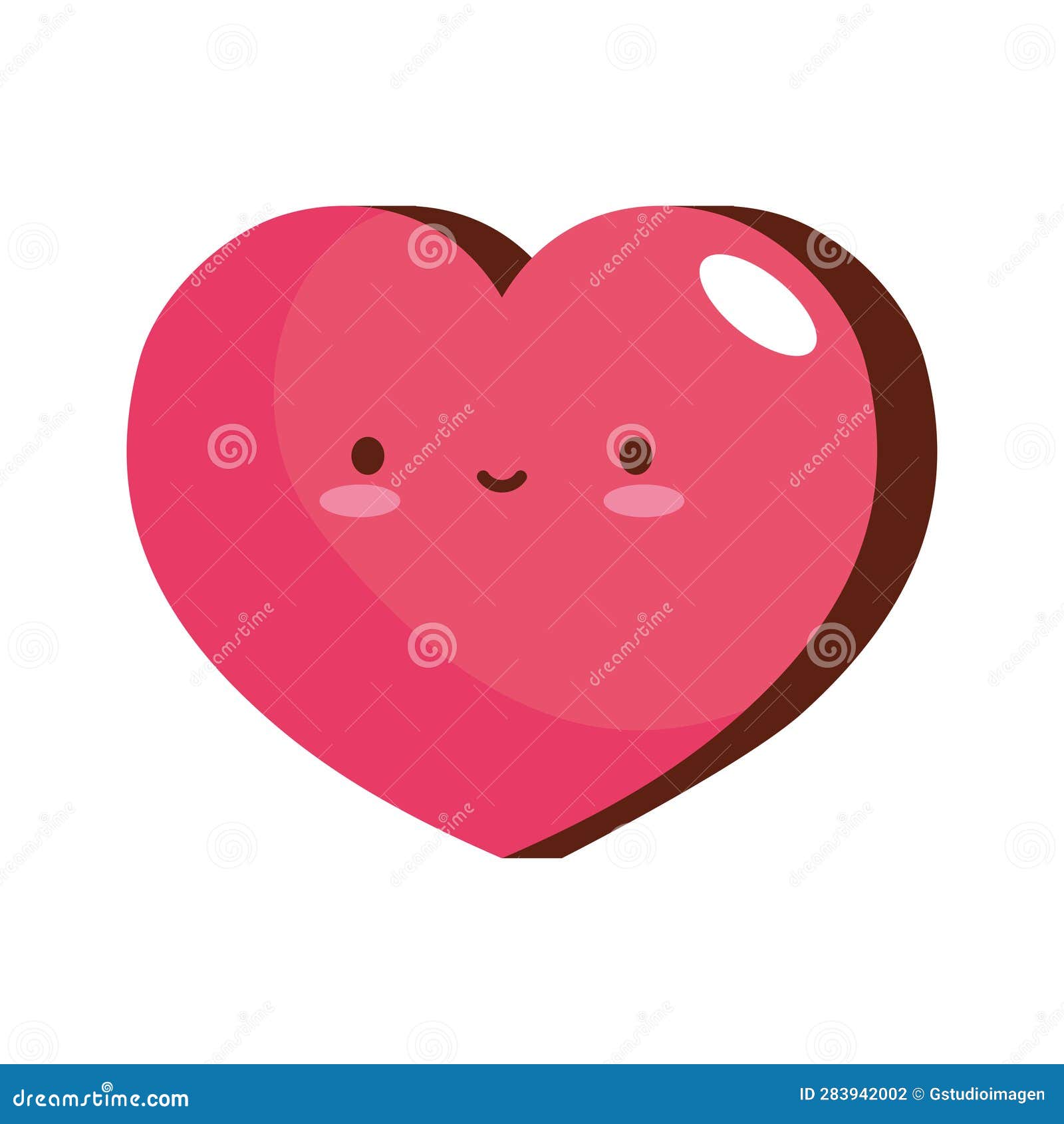 Heart sticker retro style stock vector. Illustration of love - 283942002