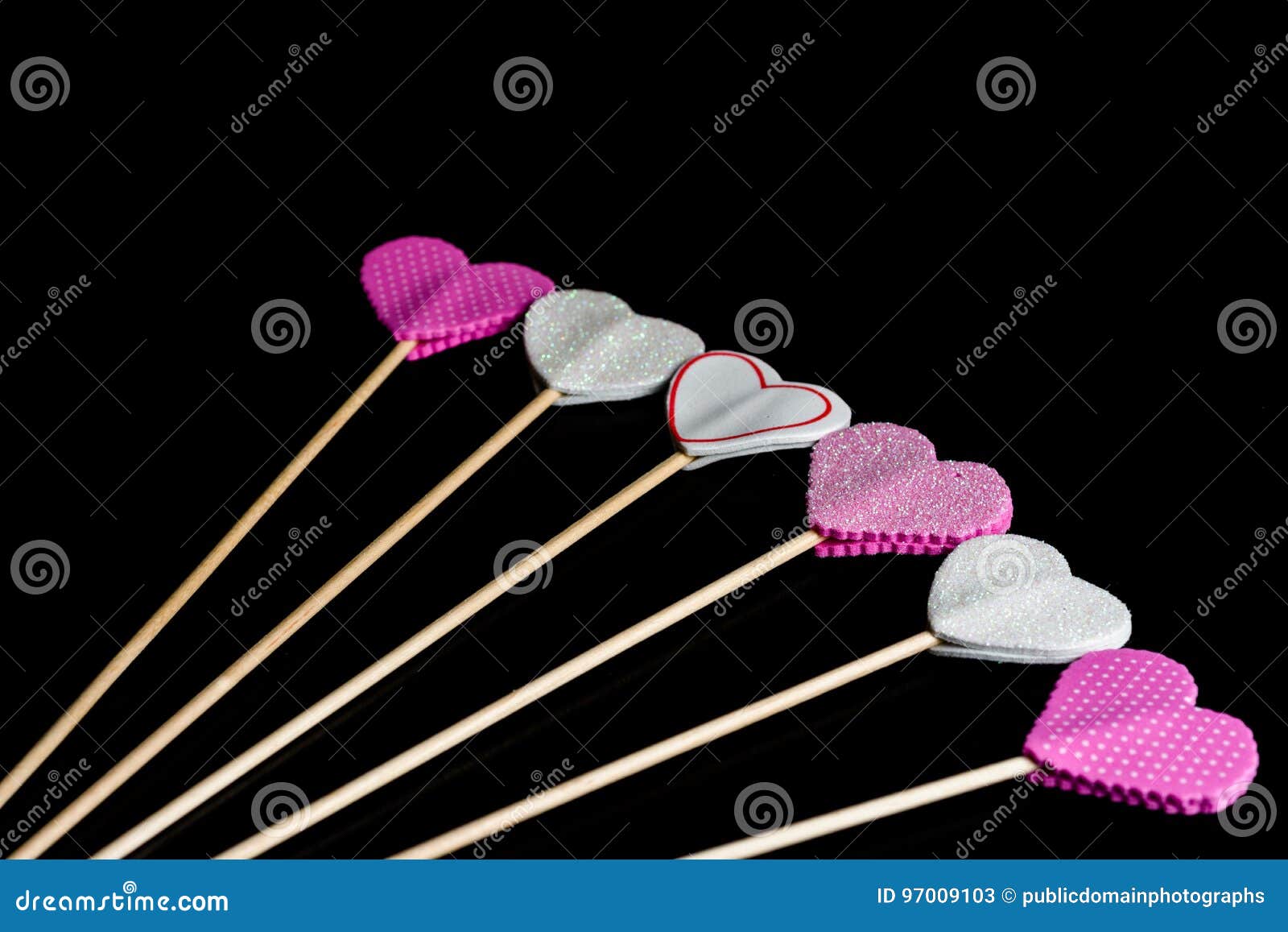 Heart Sticks Picture. Image: 97009103