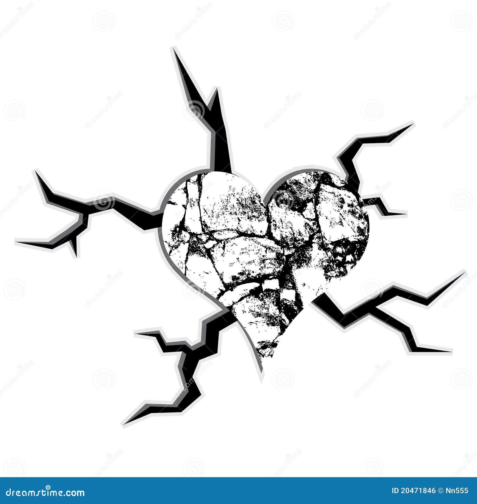 Cracked Ground Surface. Realistic Crack Texture On Transparent ...