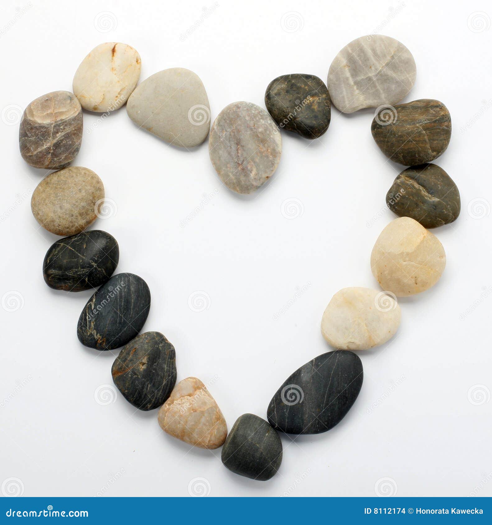 Heart from stones stock photo. Image of valentine, symbol - 8112174