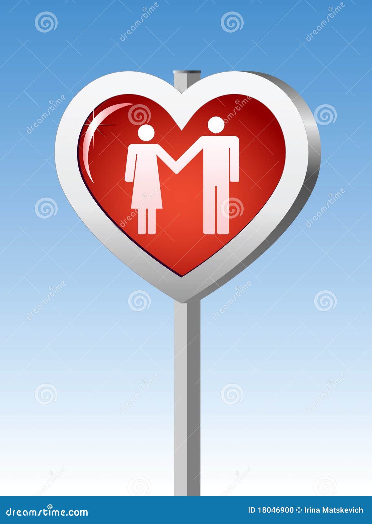 Heart-stop02 stock vector. Illustration of february, light - 18046900