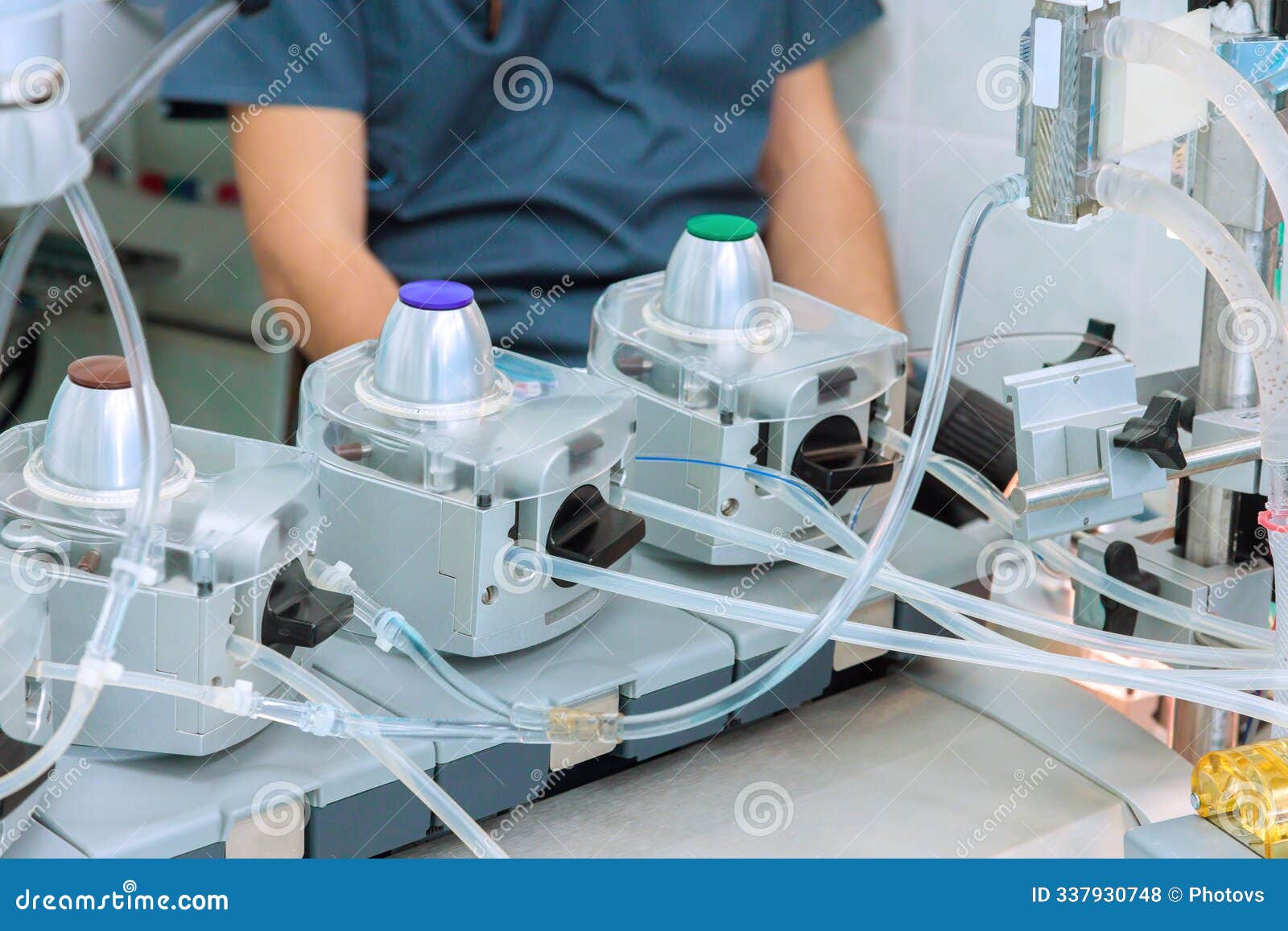 During a Heart Surgery, an Artificial Blood Circulation Apparatus is ...