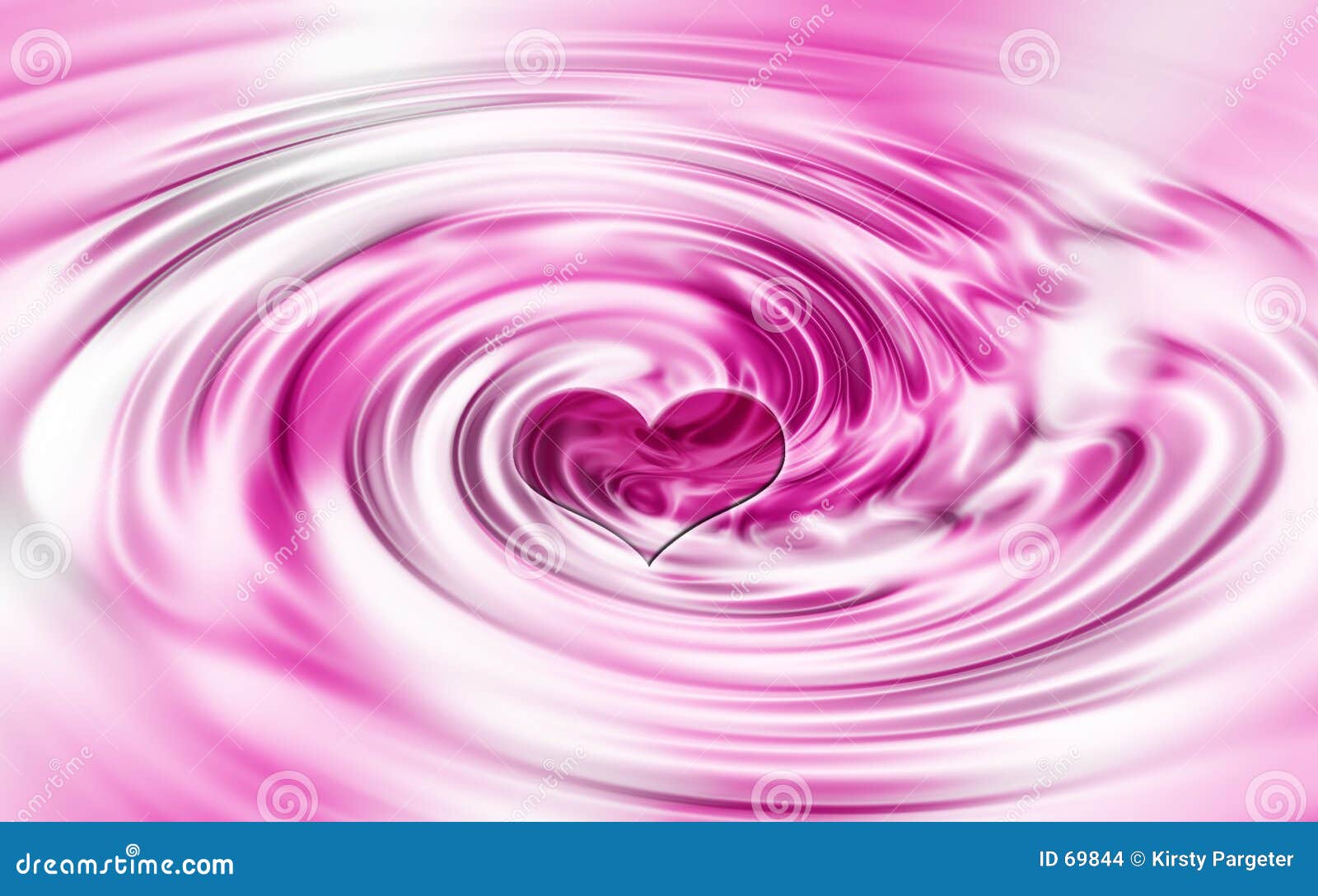 Heart swirl stock illustration. Illustration of love, heart - 69844