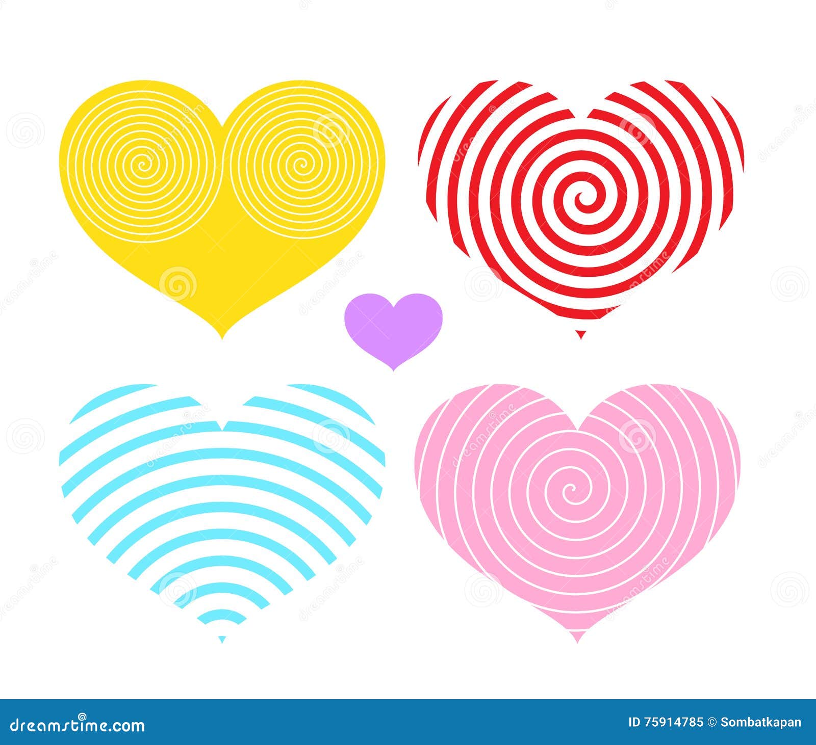 Heart Swirl Line Stock Illustrations – 7,183 Heart Swirl Line Stock ...