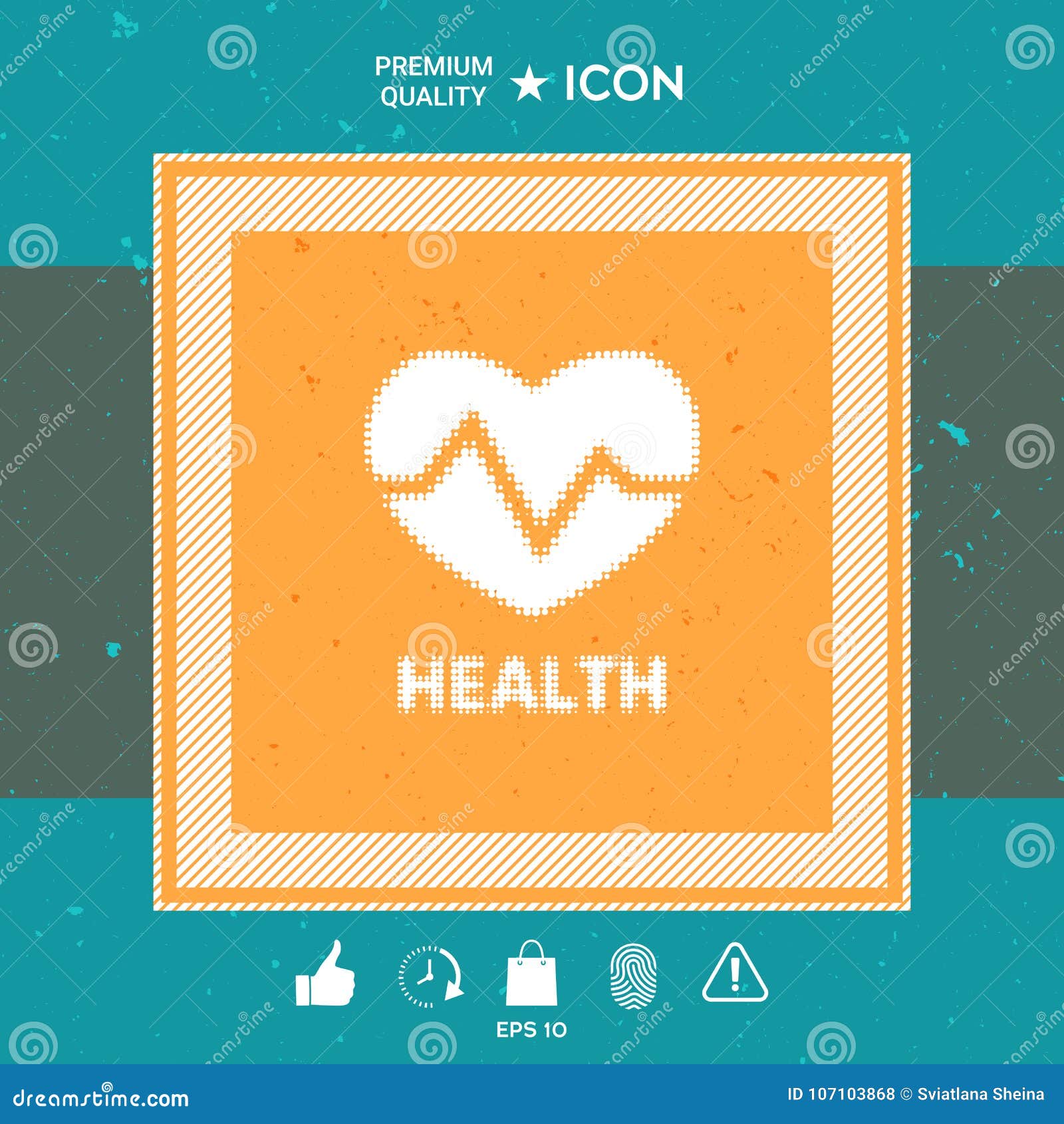 Heart Symbol - Halftone Logo. Stock Vector - Illustration of graph ...