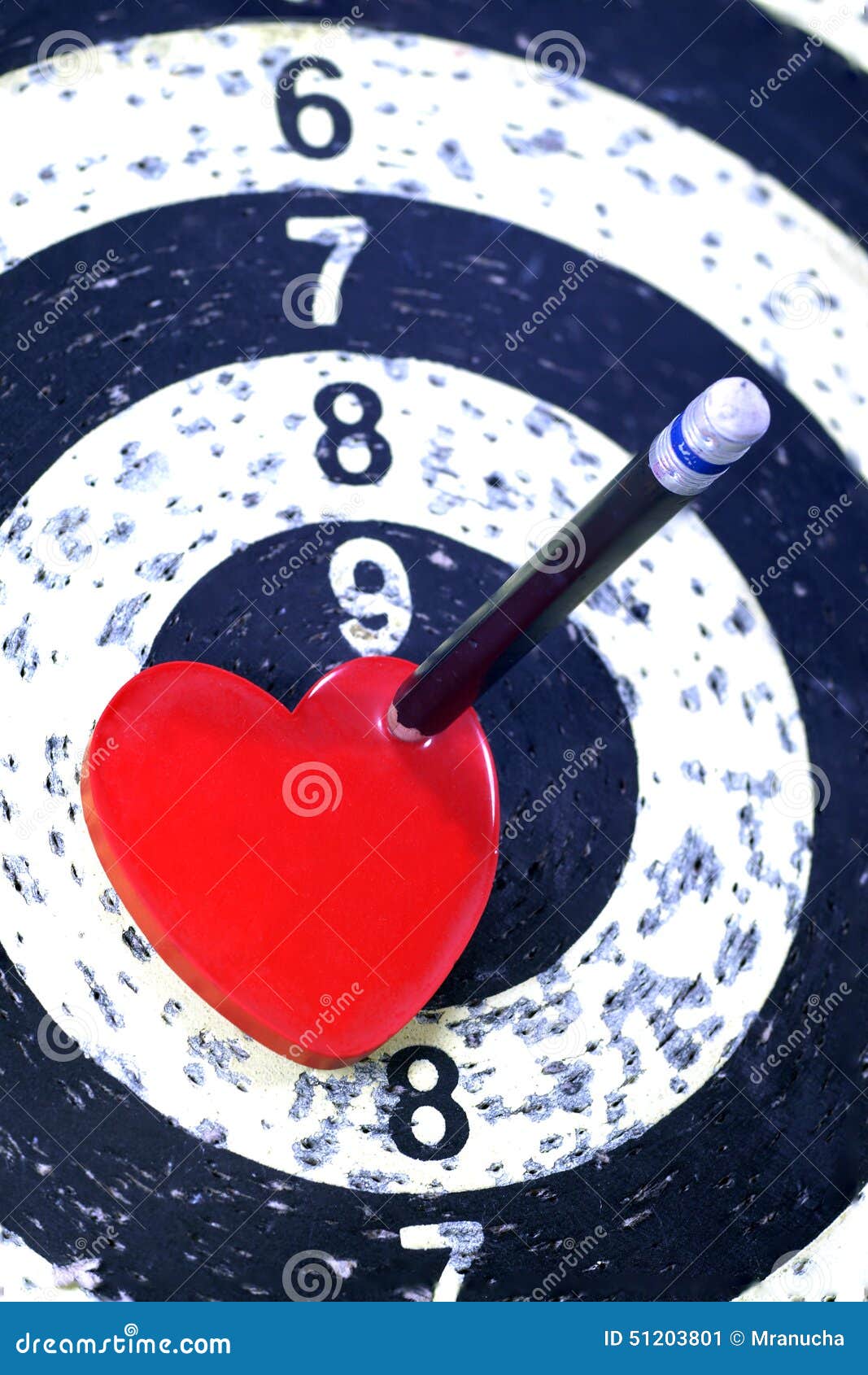 Heart Target stock image. Image of bulls, board, accuracy - 51203801